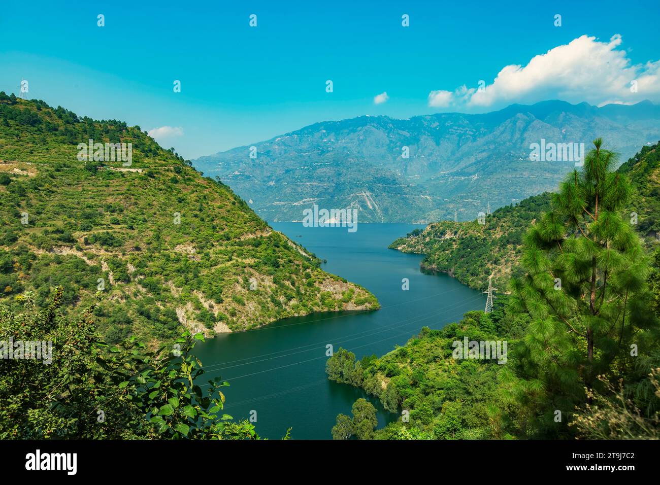 Old tehri road lake Gajana,Chamba,Uttrakhand,India Stock Photo - Alamy