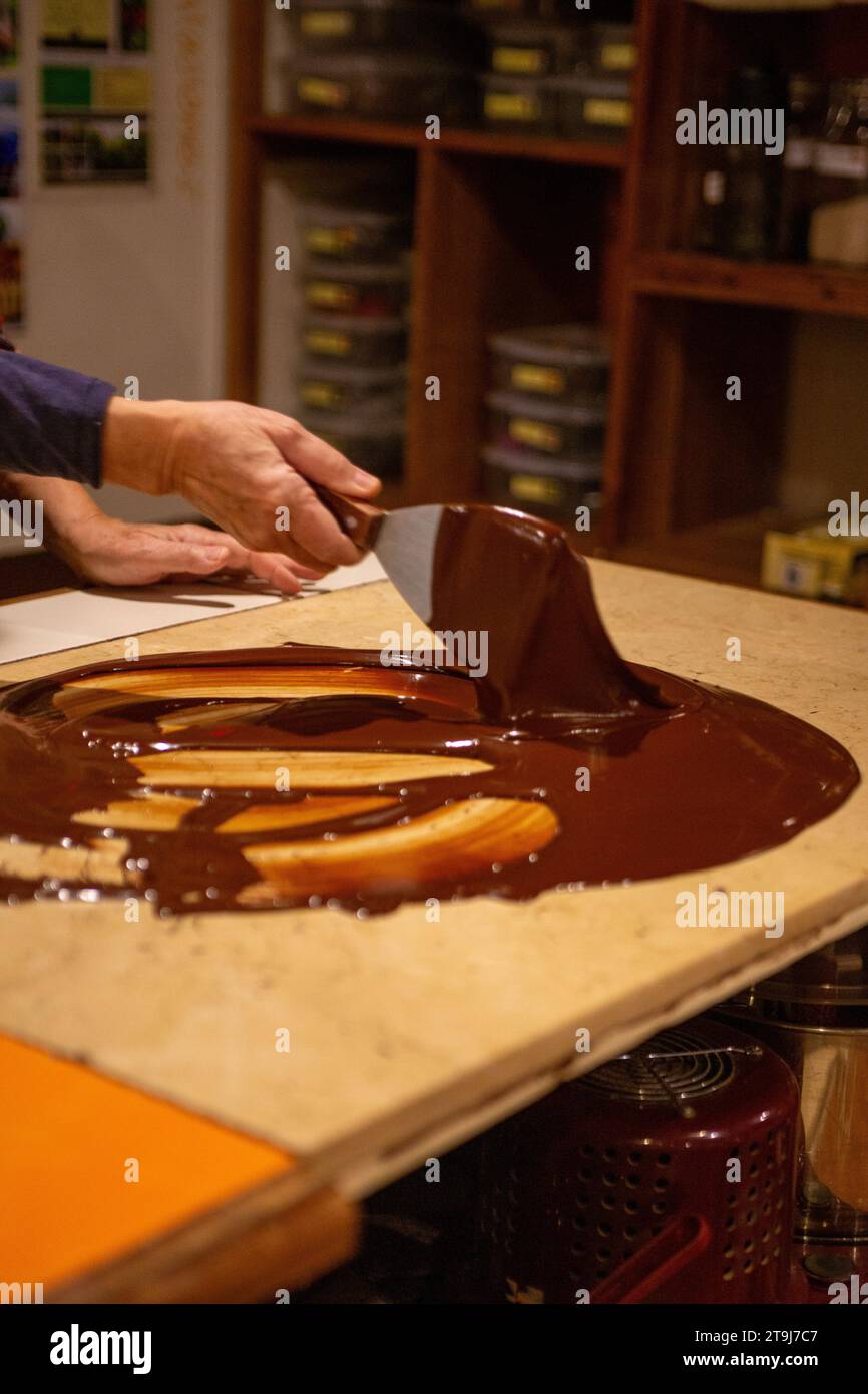 Candy making demonstration hi-res stock photography and images - Alamy