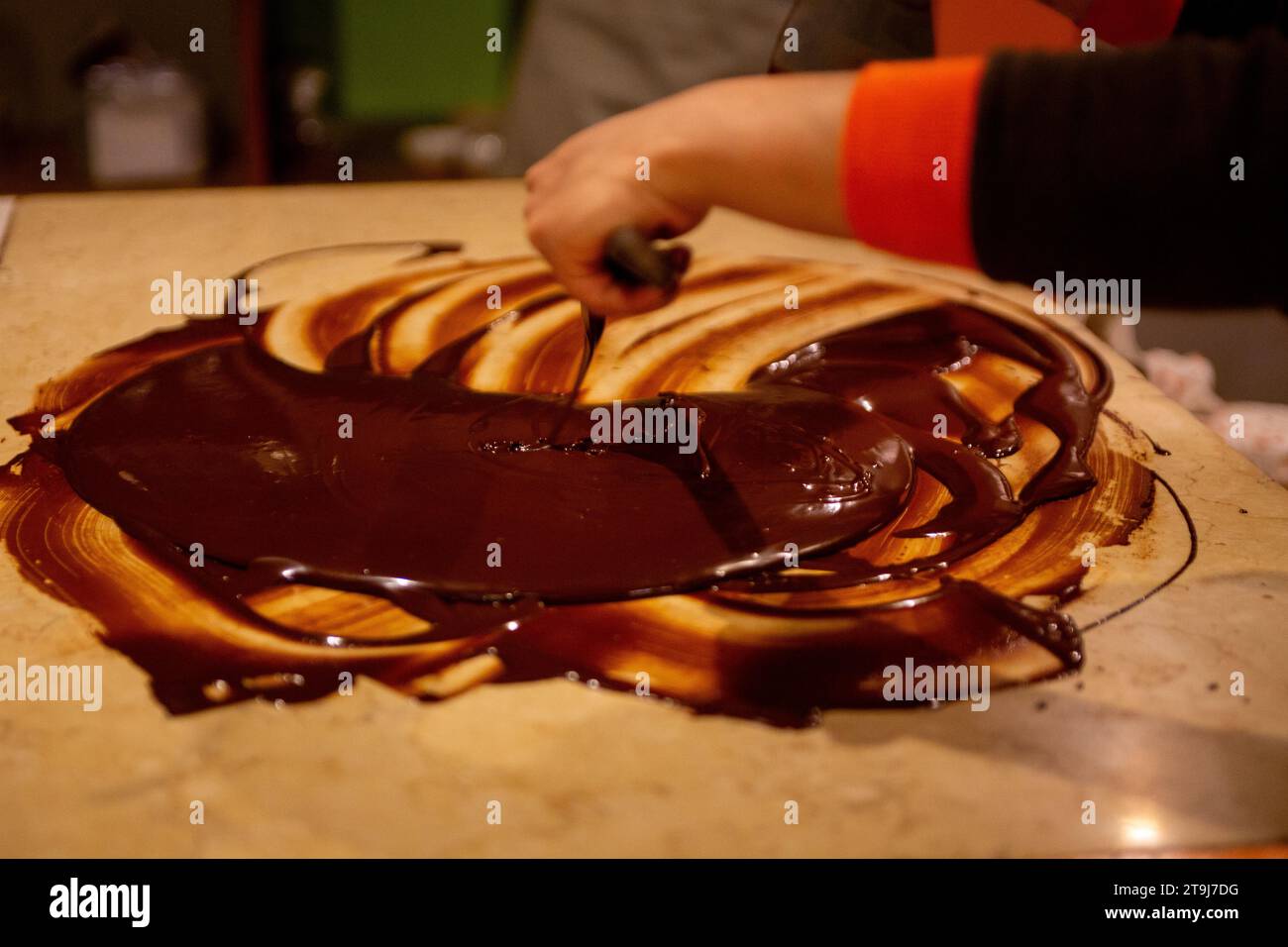 Candy making demonstration hi-res stock photography and images - Alamy