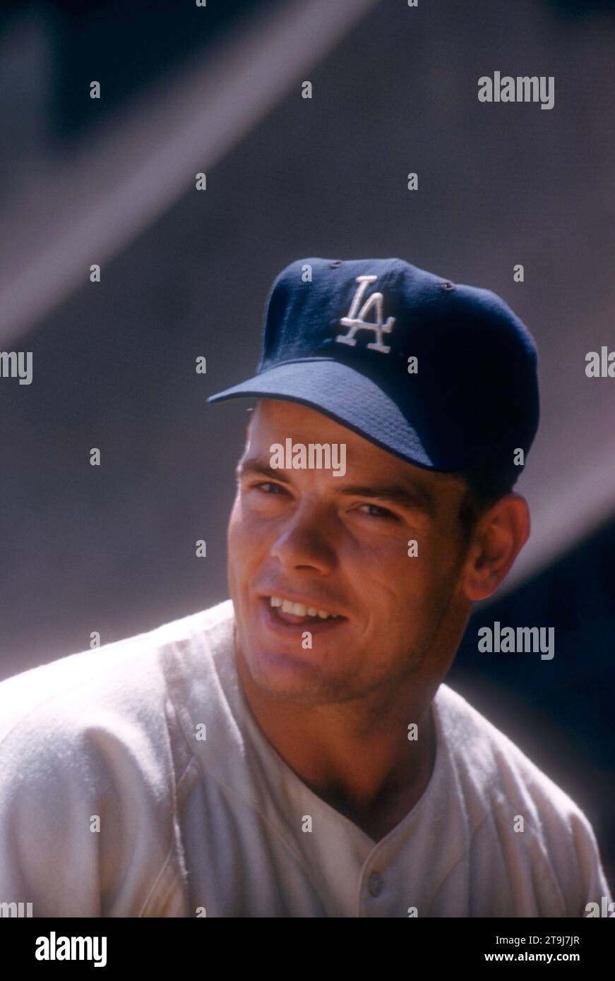 VERO BEACH, FL - MARCH, 1958: Don Miles #45 of the Los Angeles Dodgers ...