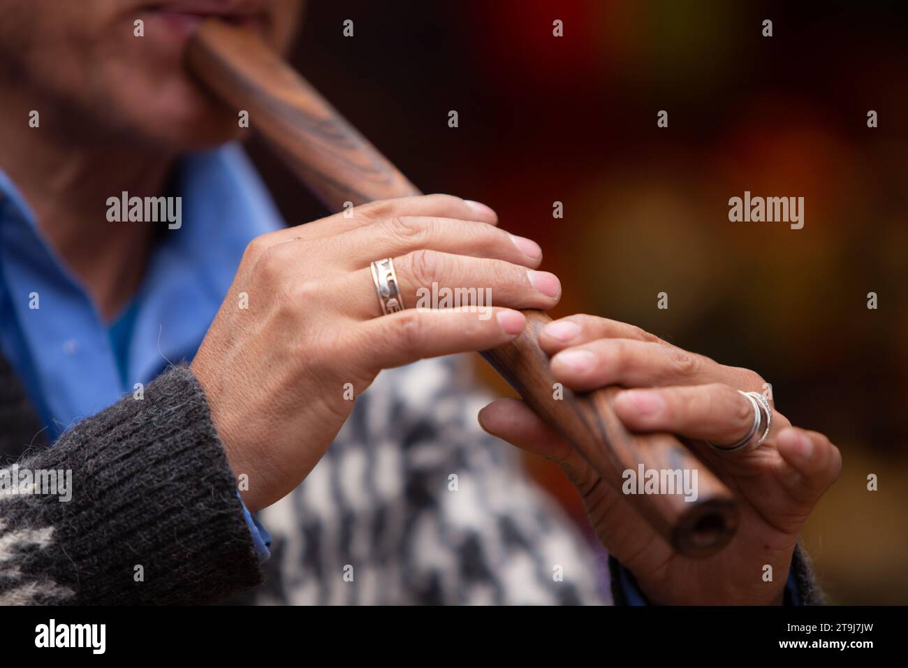 Peruvian flute hi-res stock photography and images - Alamy