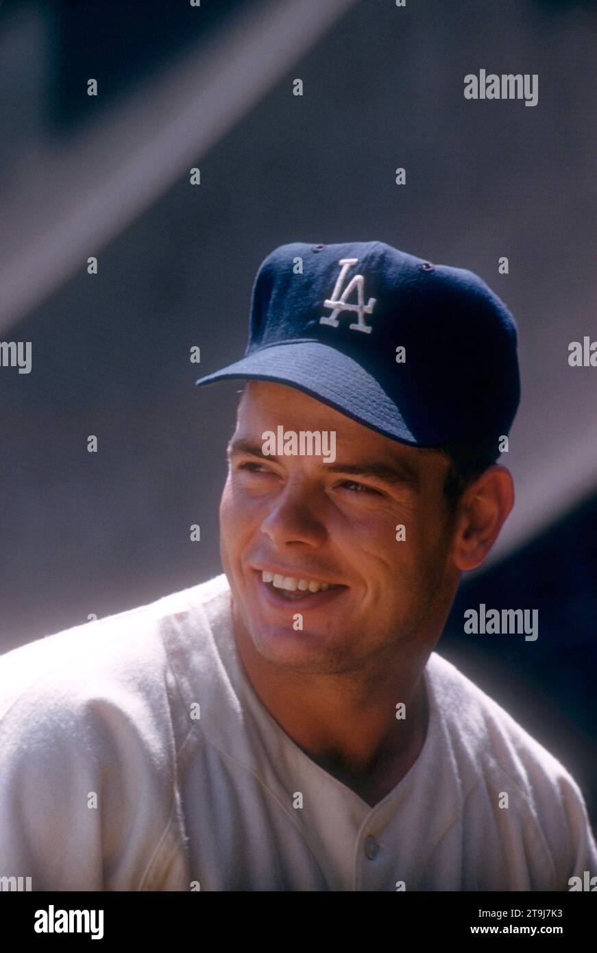 VERO BEACH, FL - MARCH, 1958: Don Miles #45 of the Los Angeles Dodgers ...