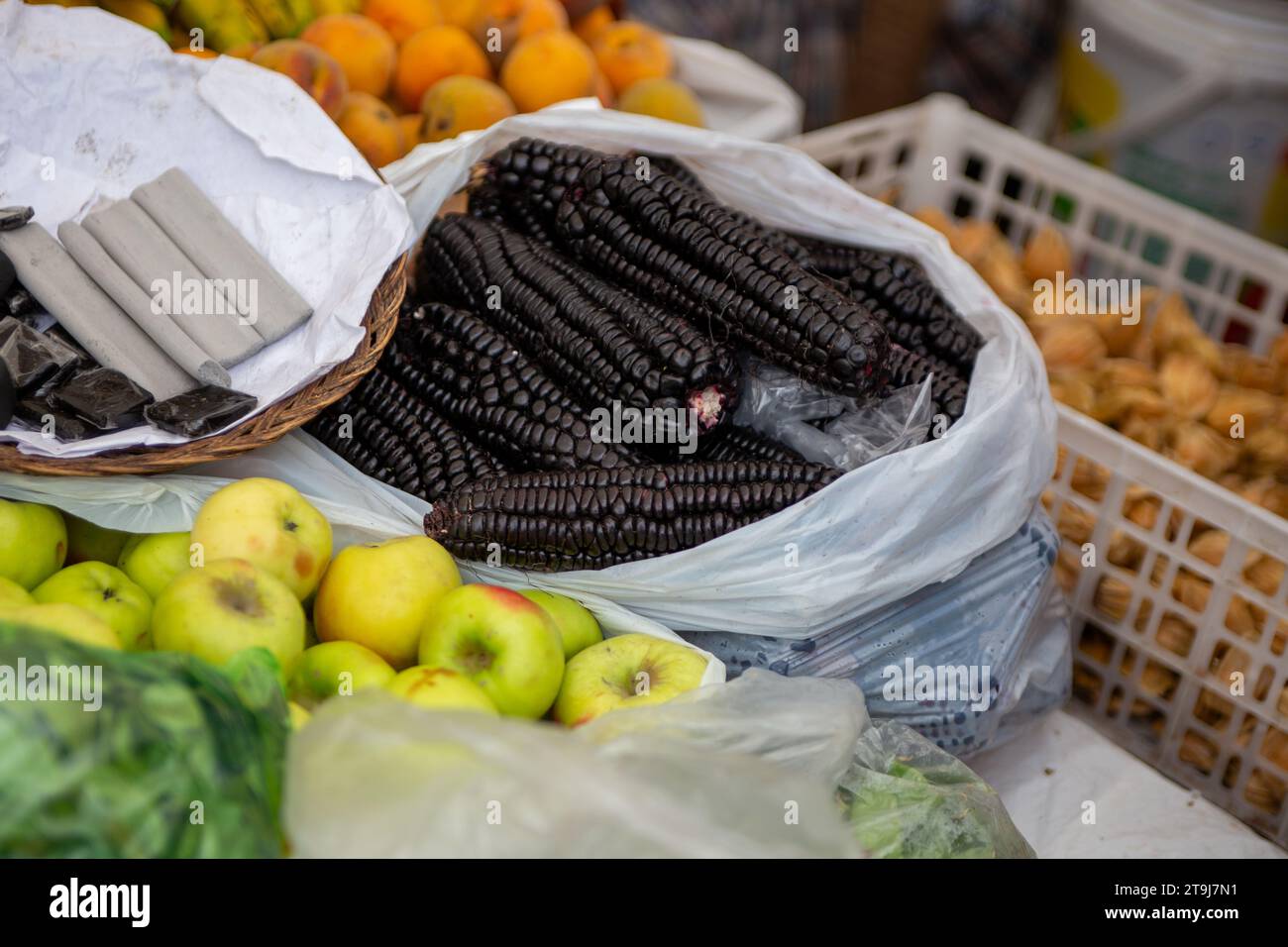 Bagged grain hi-res stock photography and images - Alamy