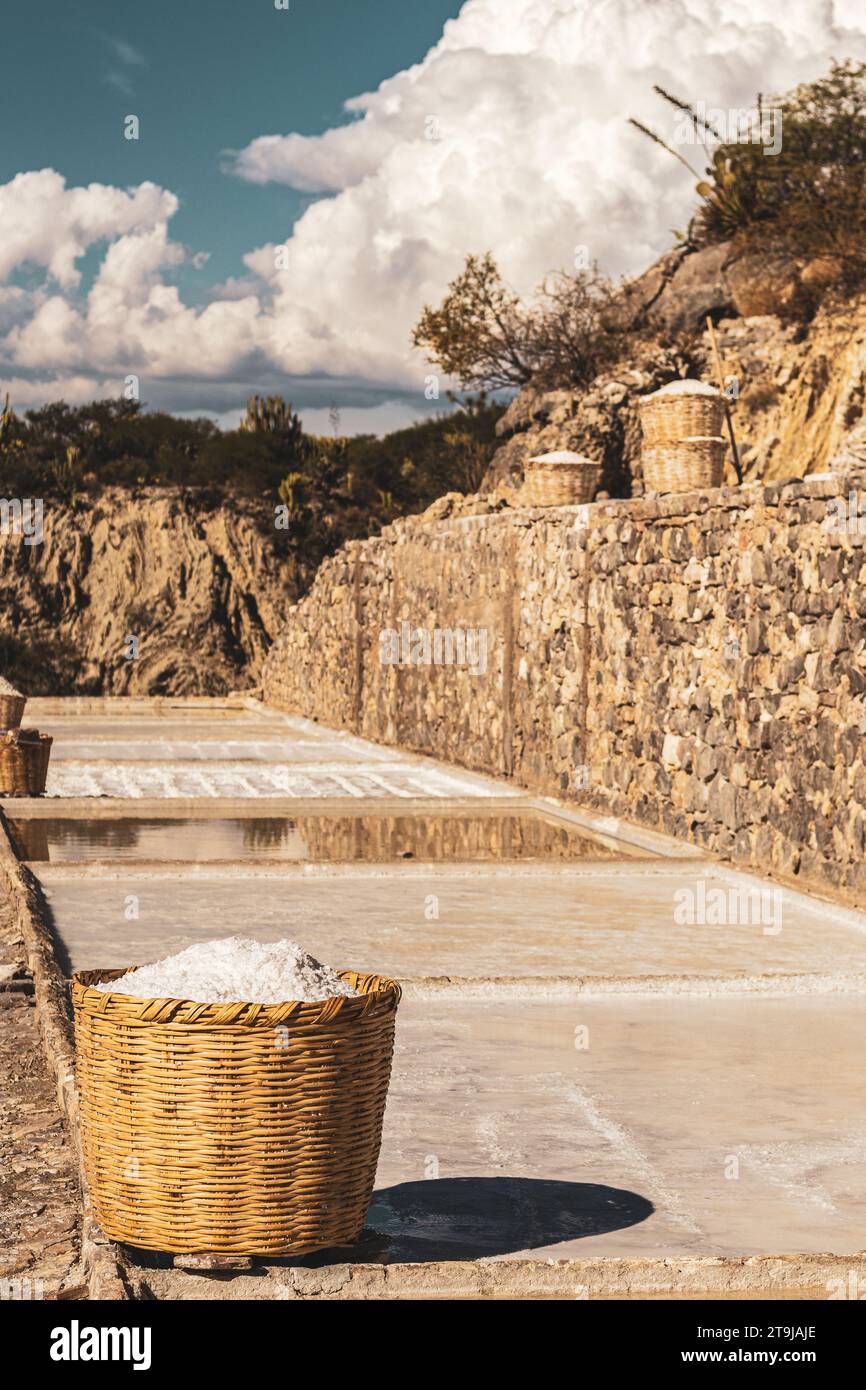 Salinas las grandes zapotlitan Salinas y capilla enterrada, salt mining ...