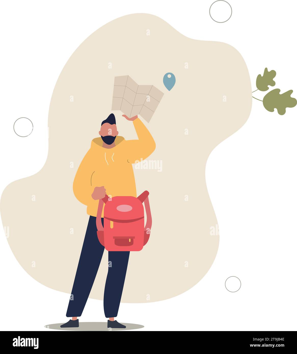 Recreation area hike Stock Vector Images - Alamy