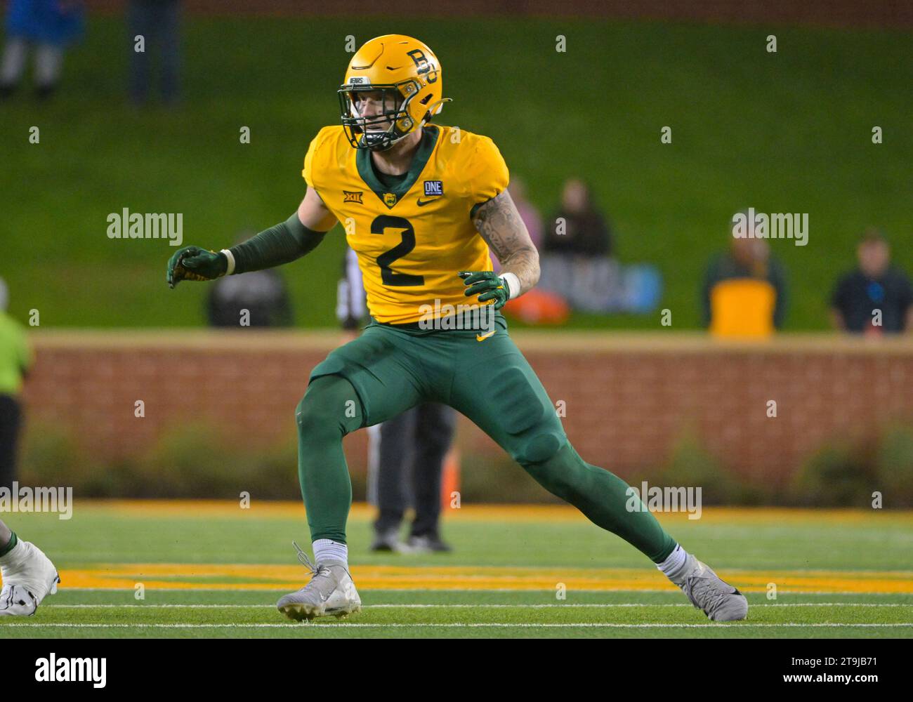 November 25 2023: Baylor Bears linebacker Matt Jones (2) during the 2nd ...