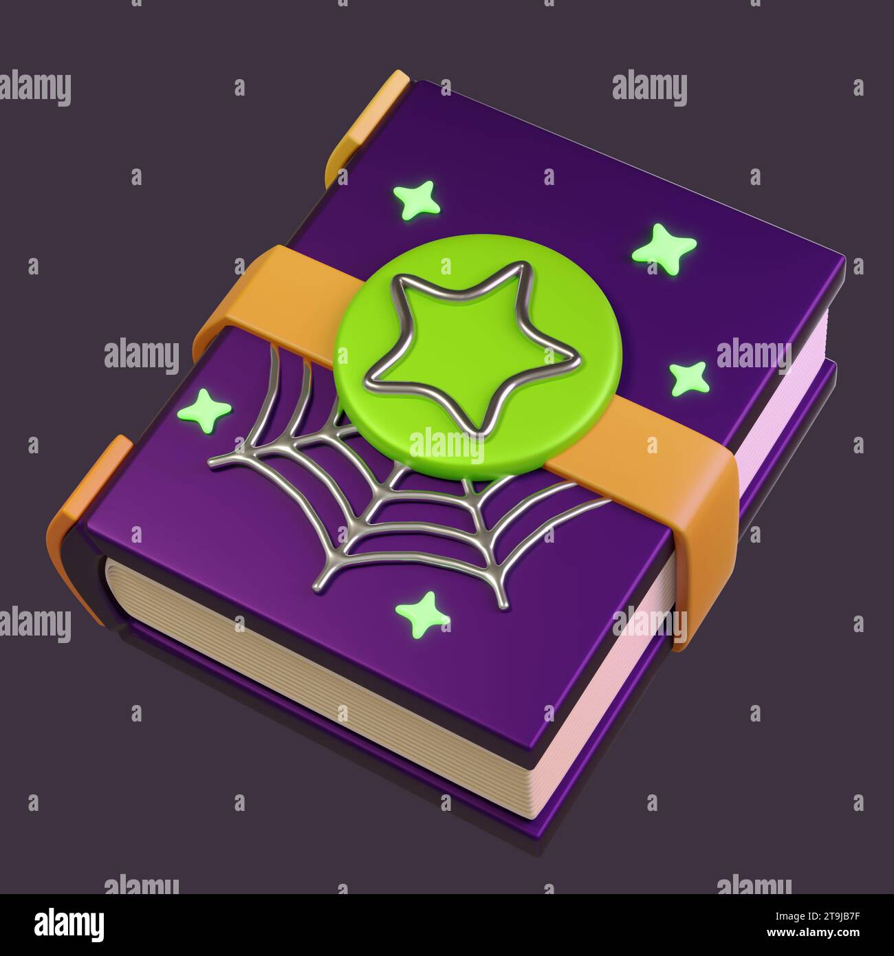 Cute 3D Magic Book Stock Photo - Alamy