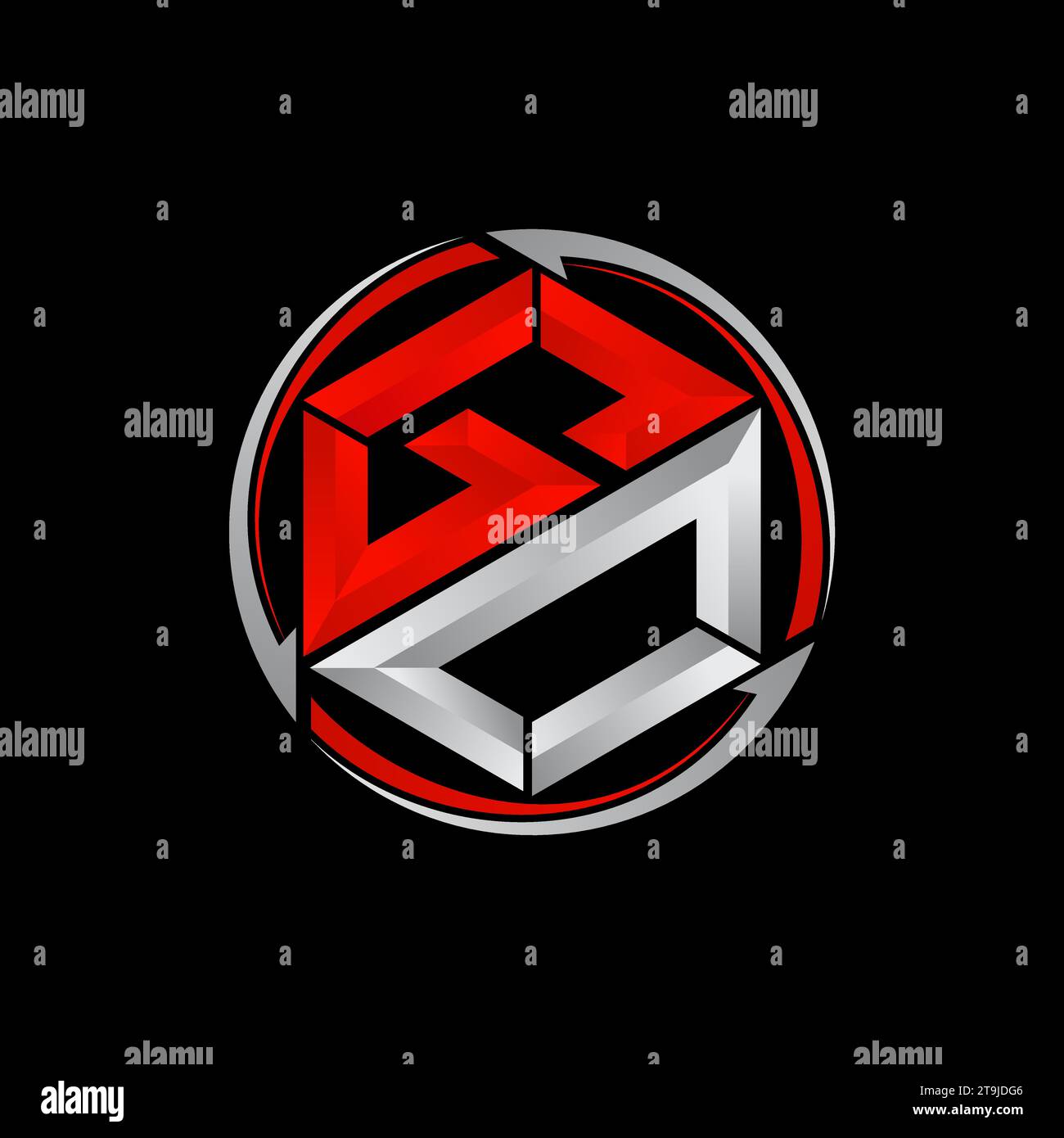 Logo design graphic concept creative premium vector stock unique ...