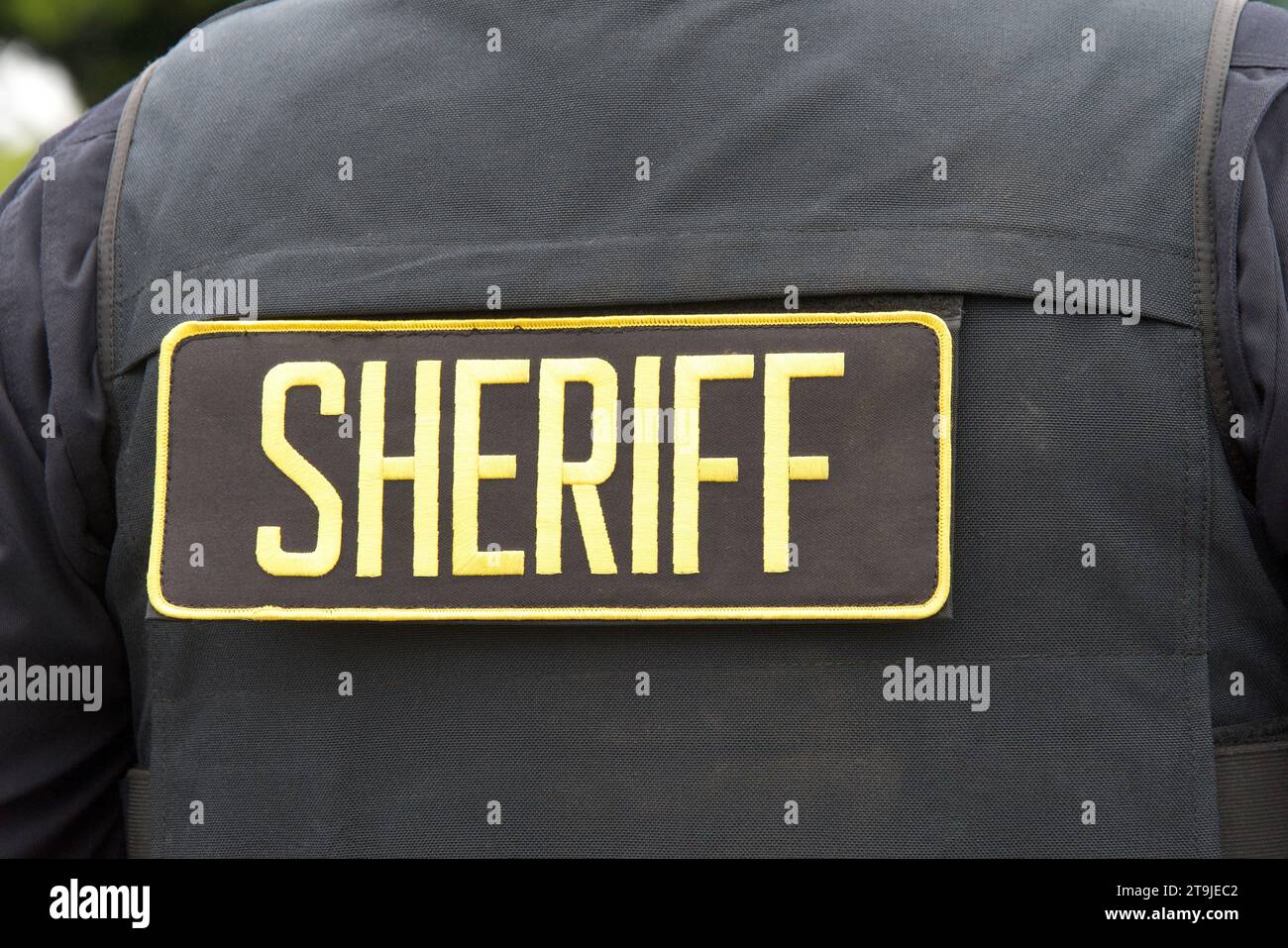 Sheriff logo hi-res stock photography and images - Alamy