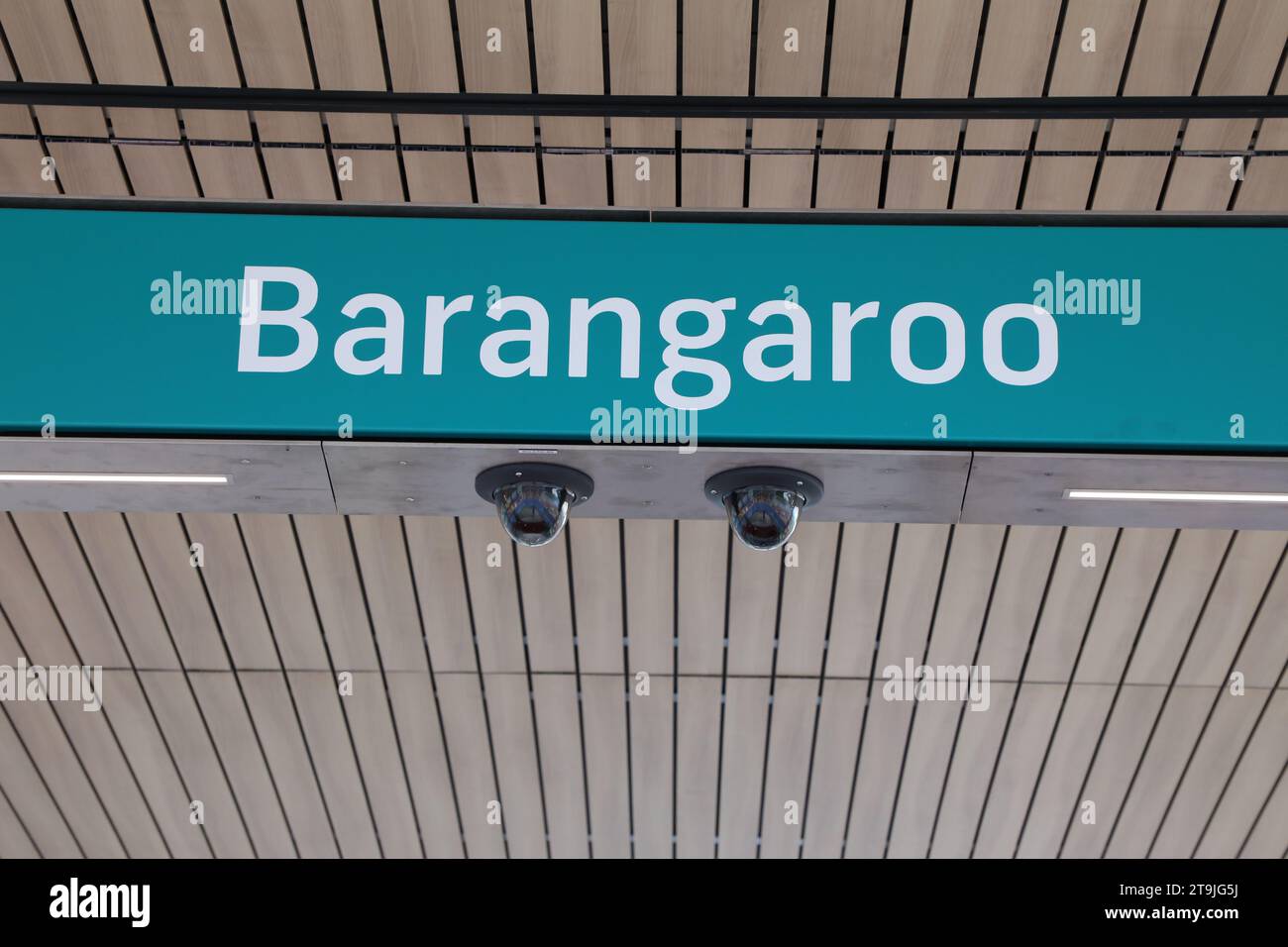 Sydney metro barangaroo station hi-res stock photography and images - Alamy