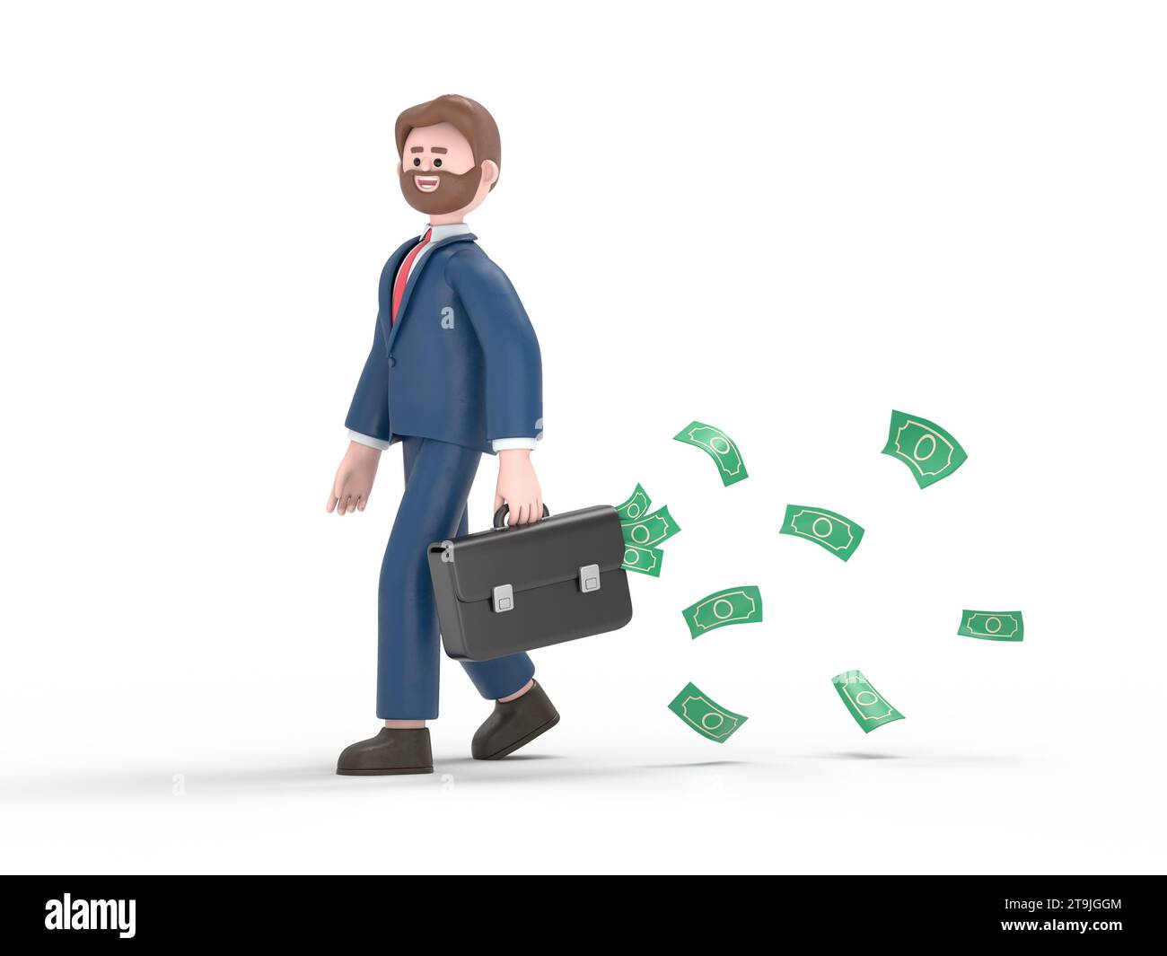 Briefcase full american dollars money hi-res stock photography and ...