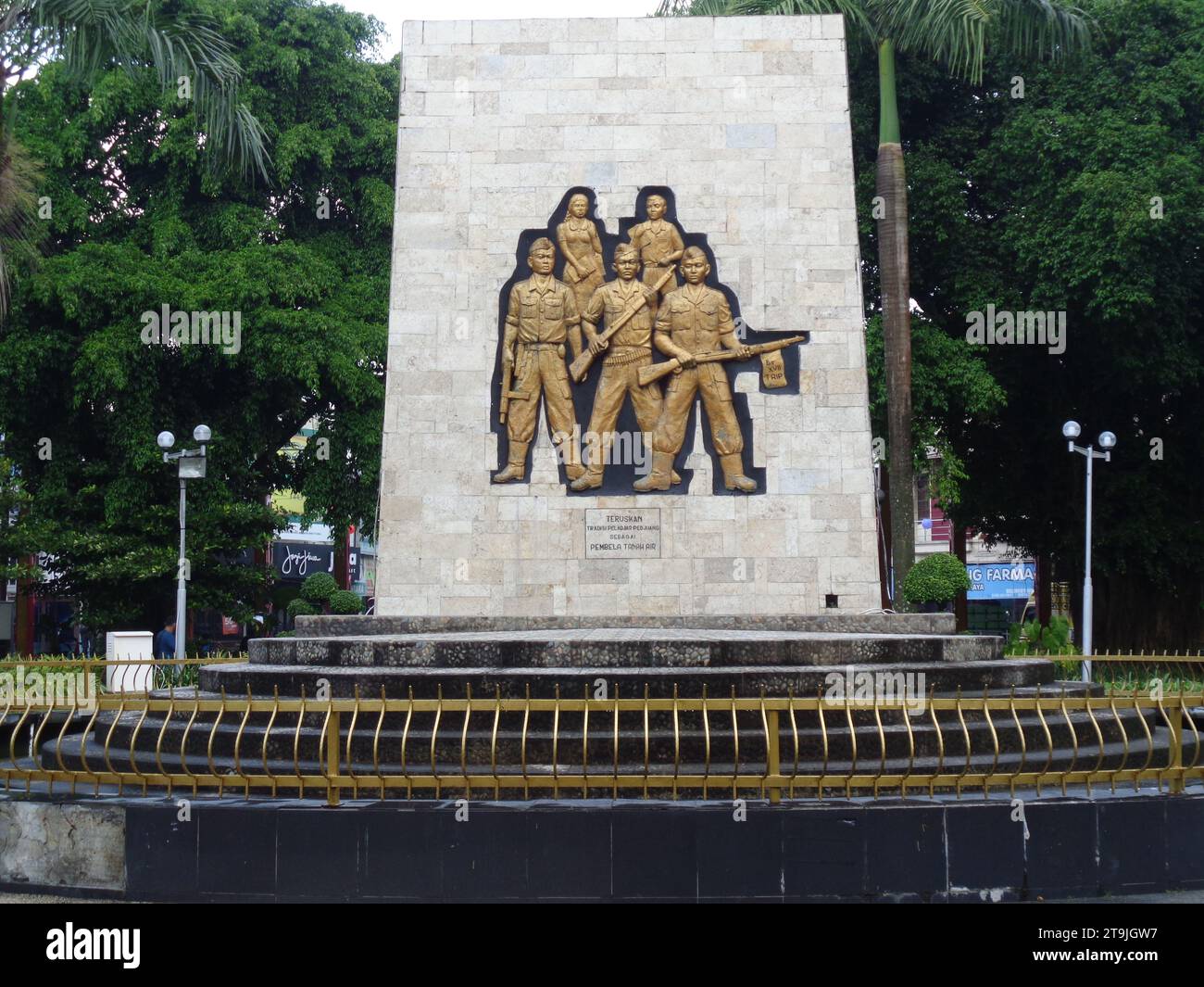 TRIP (Tentara Republik Indonesia Pelajar) Monument in Kediri. TRIP ...