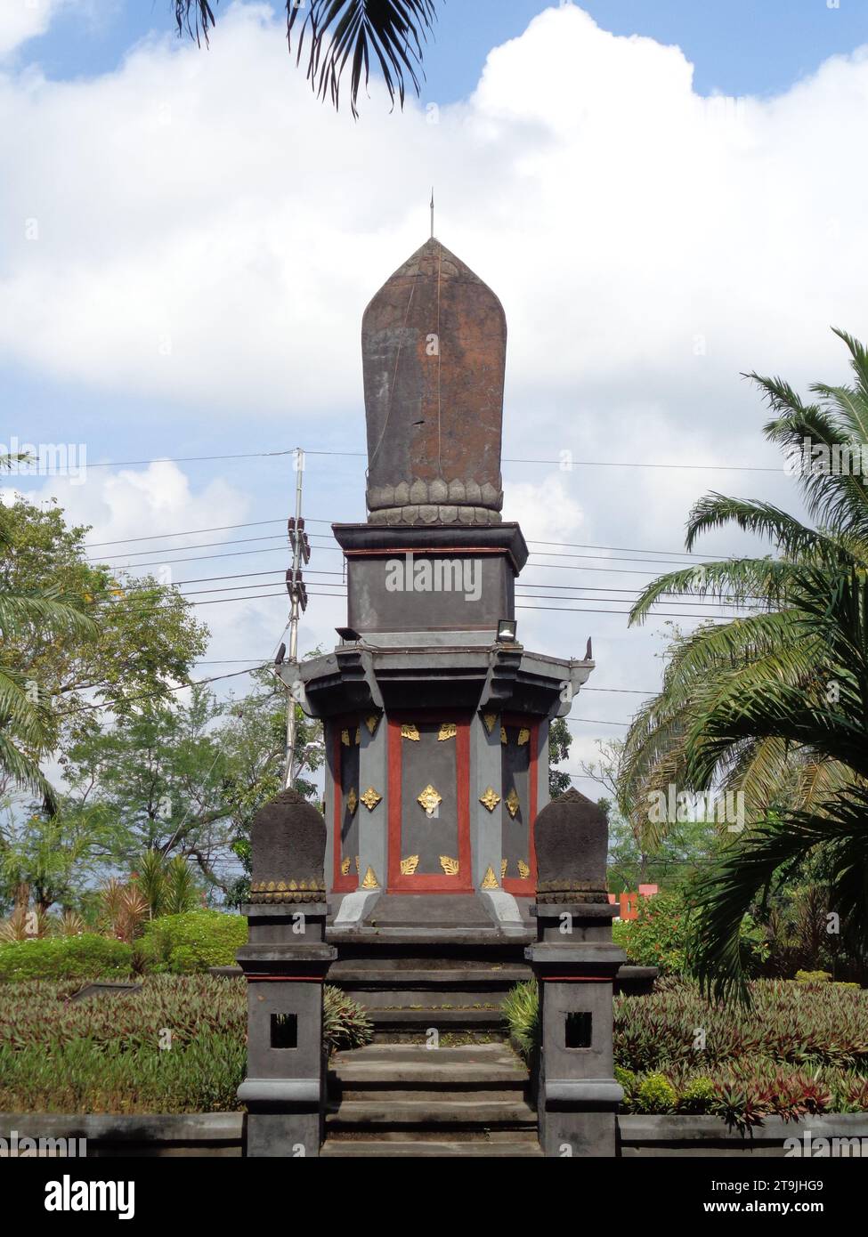 Anjuk ladang monument. Anjuk means high, high place, got a resounding ...