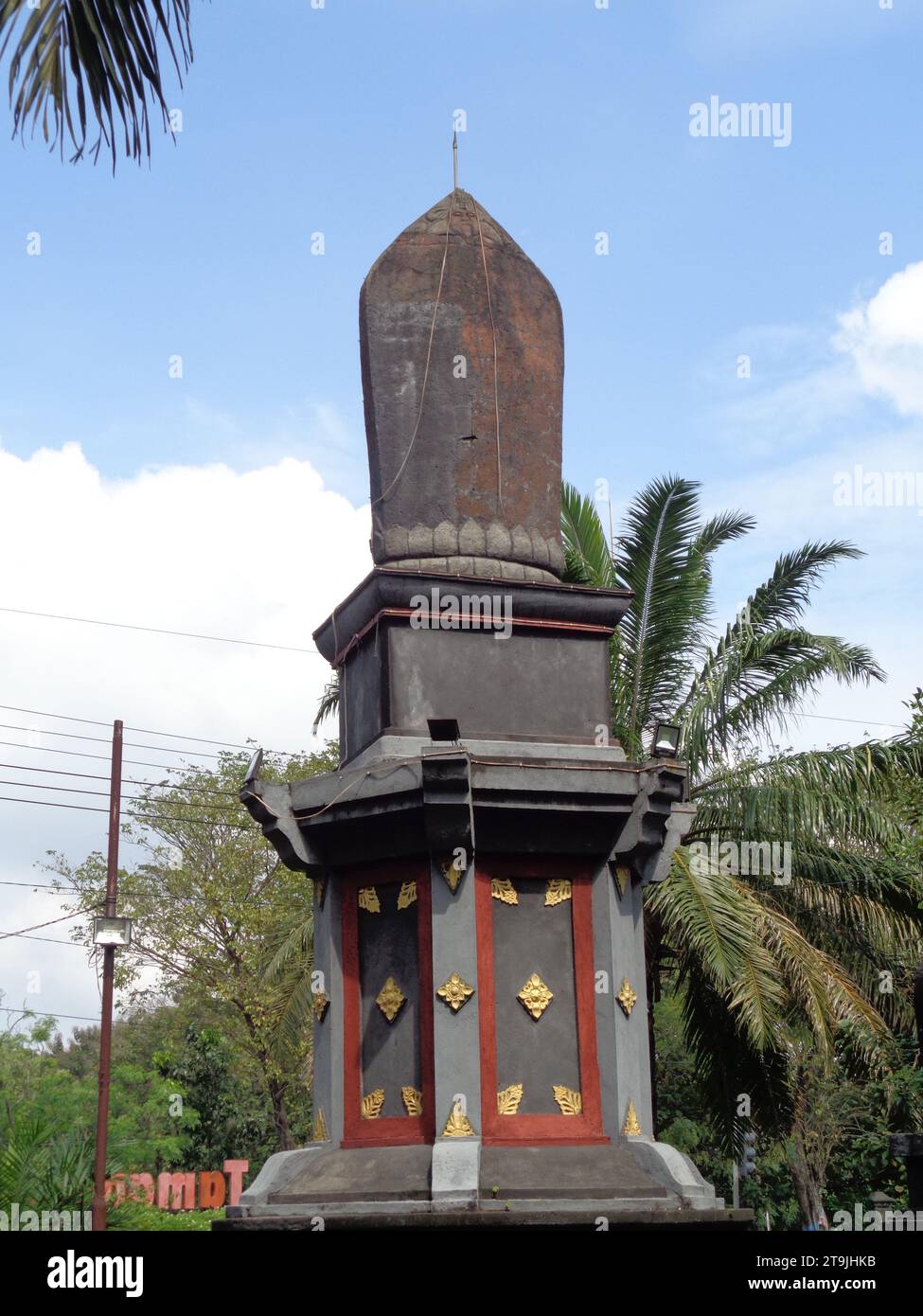 Anjuk ladang monument. Anjuk means high, high place, got a resounding ...