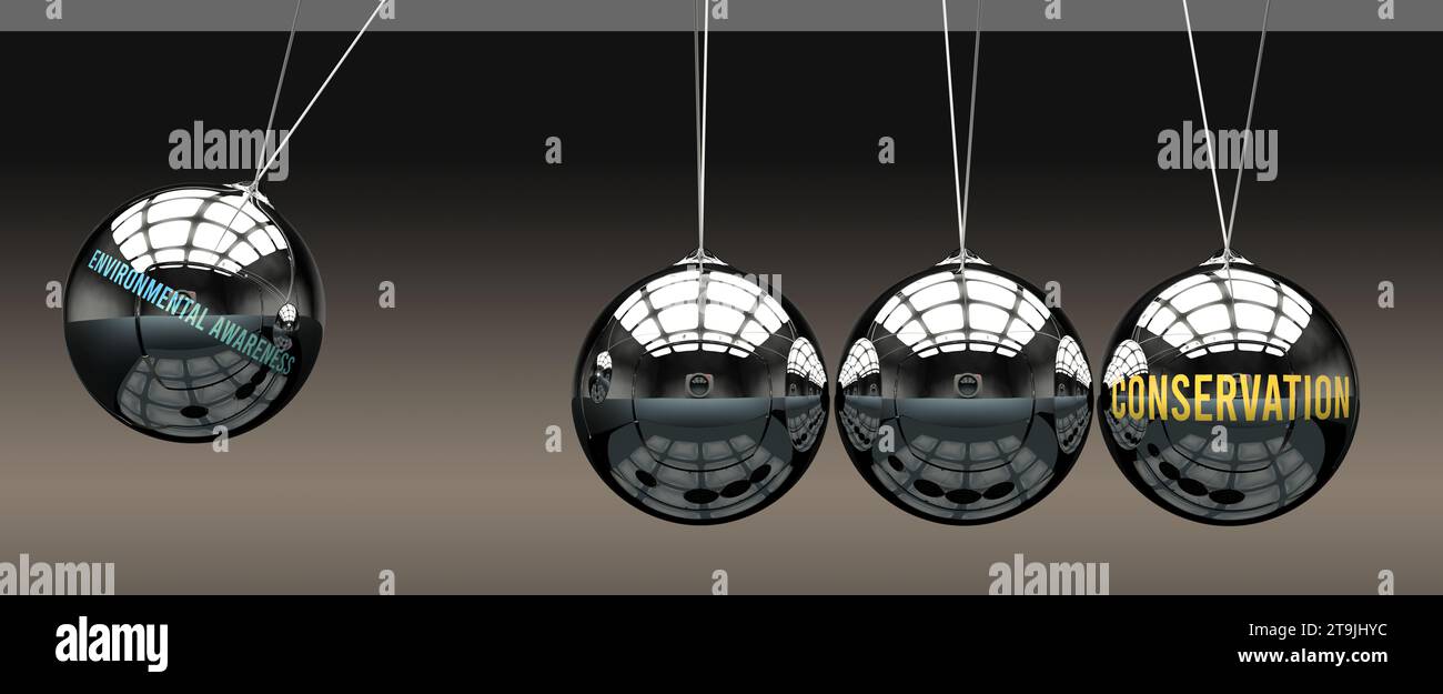 Environmental awareness leads to Conservation. Cause and effect ...