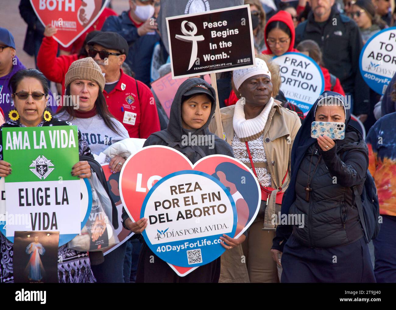 San Francisco, CA - Jan 21, 2023: Unidentified participants in the ...