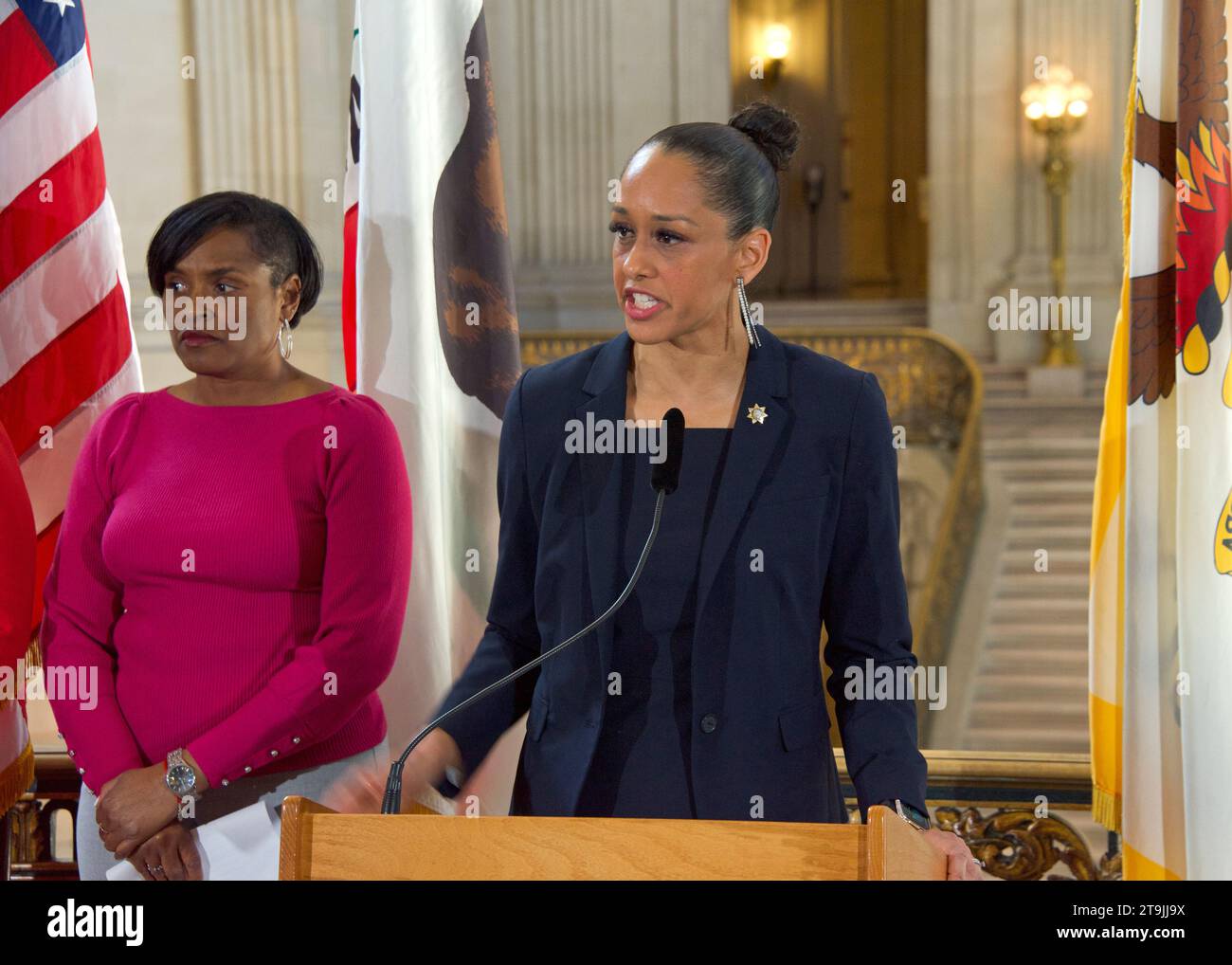 San Francisco, CA - Jan 25, 2023: District Attorney Brooke Jenkins ...