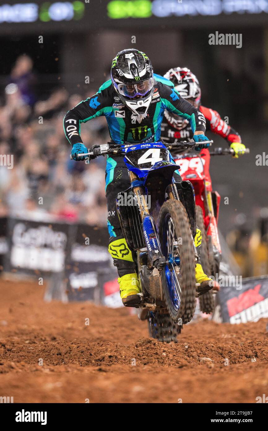 Melbourne, Australia, 25 November, 2023. Luke Clout of Australia on the ...