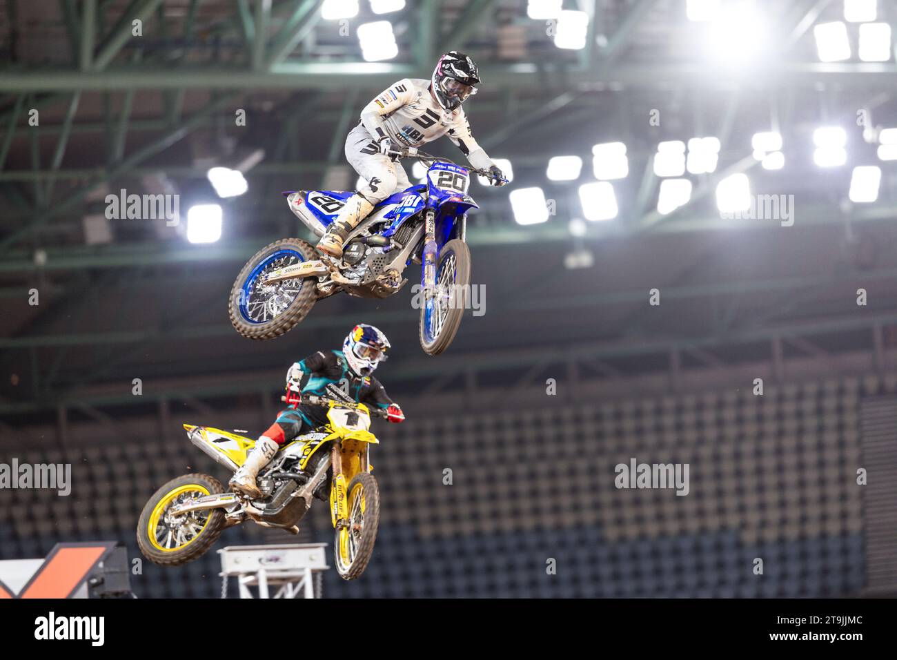 Melbourne, Australia, 25 November, 2023. Gregory Aranda of France on ...