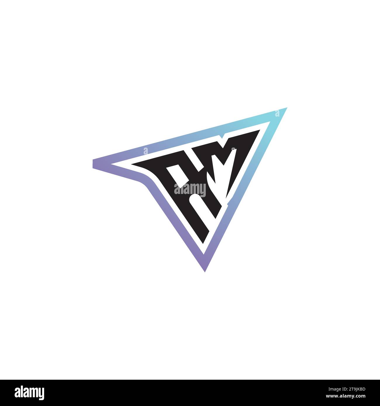 AM letter combination cool logo esport or gaming initial logo as a ...