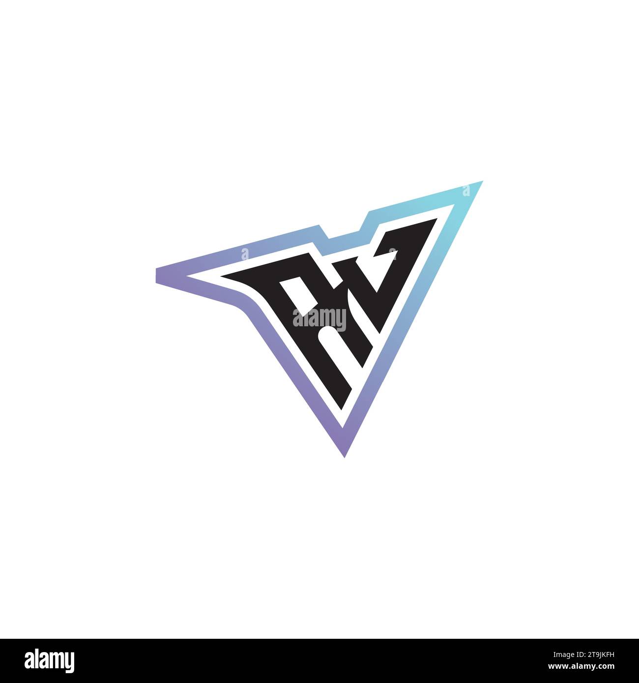 Aj minimal logo design hi-res stock photography and images - Alamy