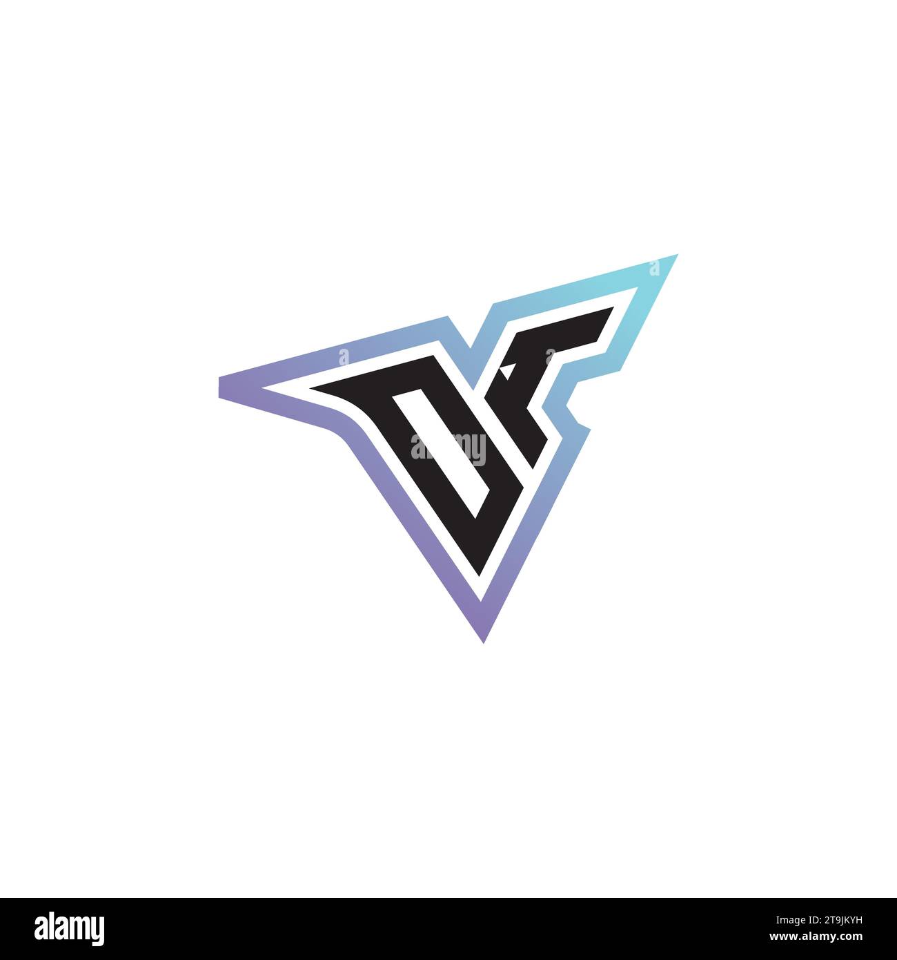 DI letter combination cool logo esport or gaming initial logo as a inspirational concept design ...