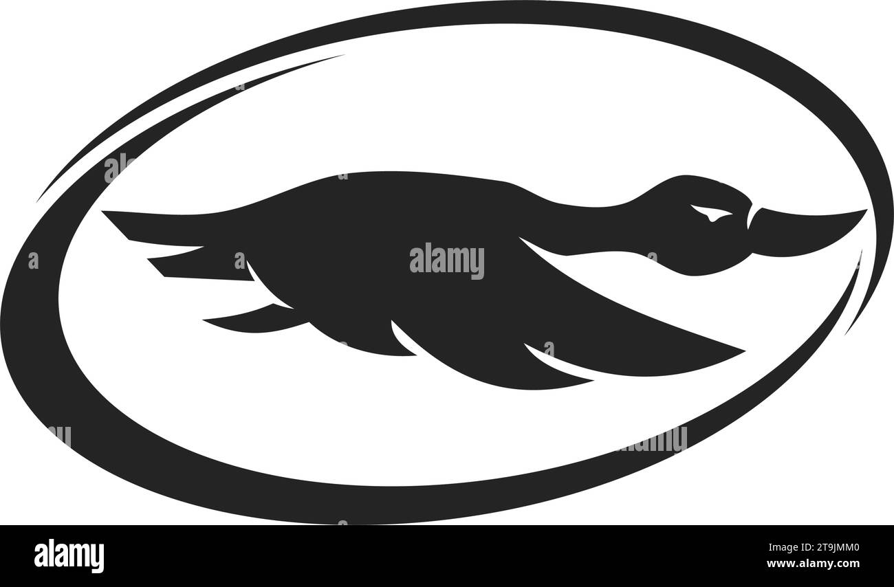 duck logo template Isolated. Brand Identity. Icon Abstract Vector ...