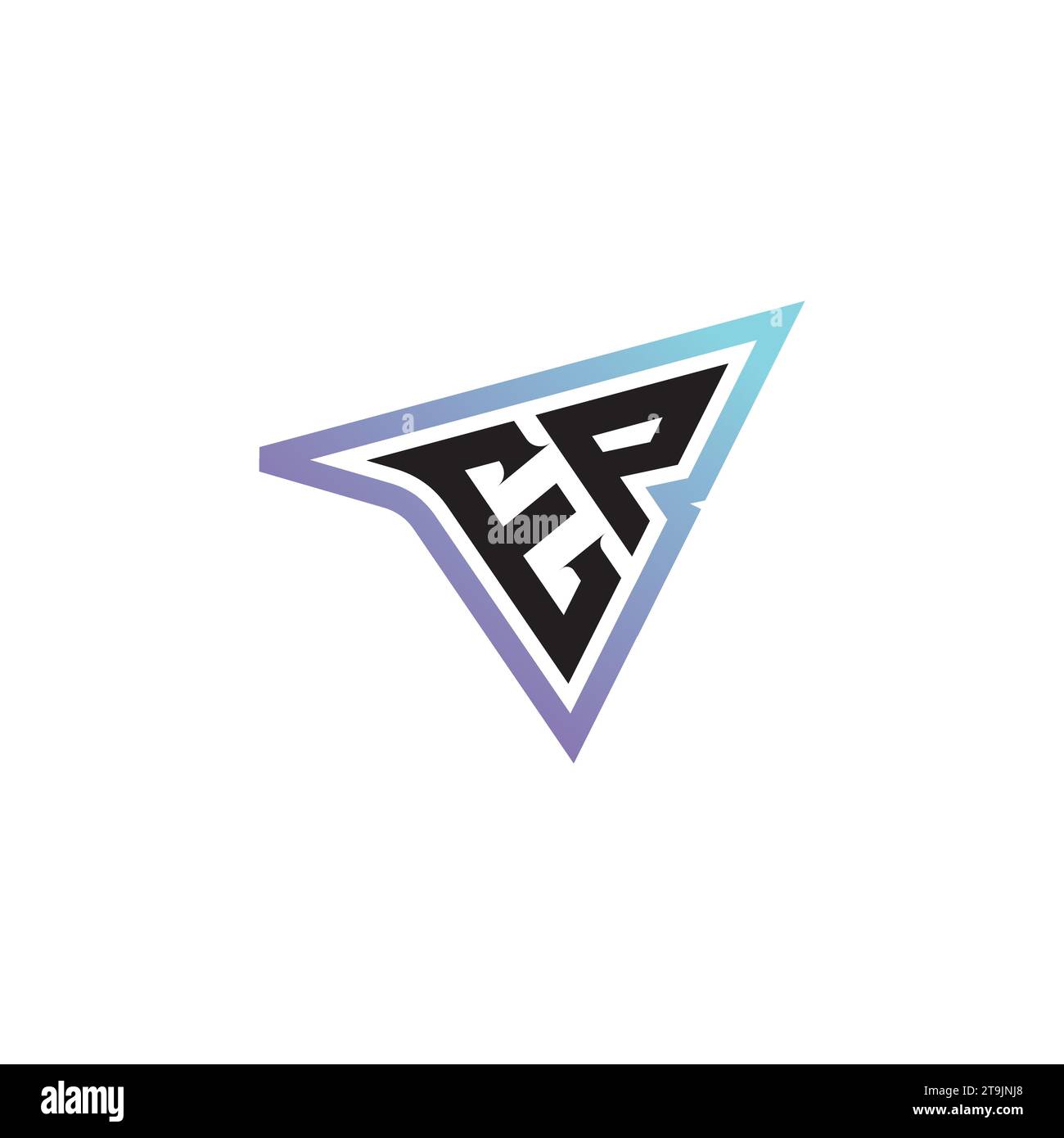 EP letter combination cool logo esport or gaming initial logo as a ...