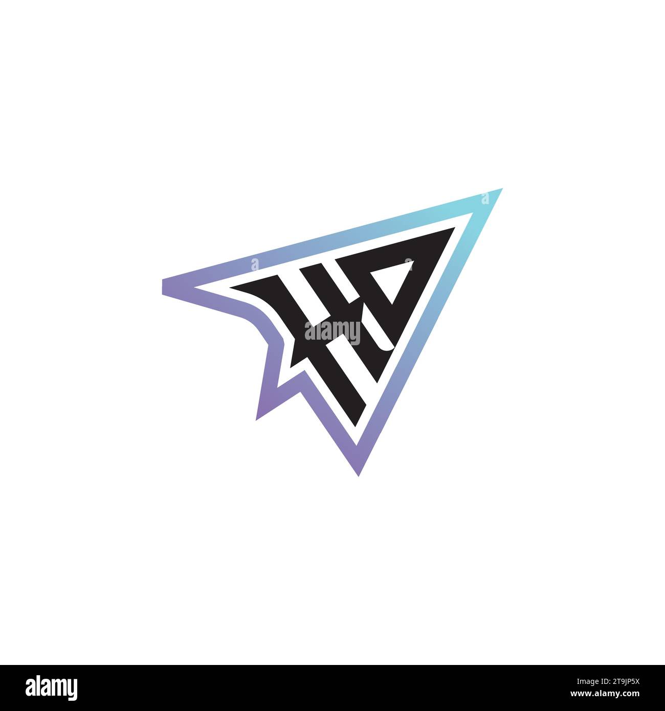 HO letter combination cool logo esport or gaming initial logo as a ...