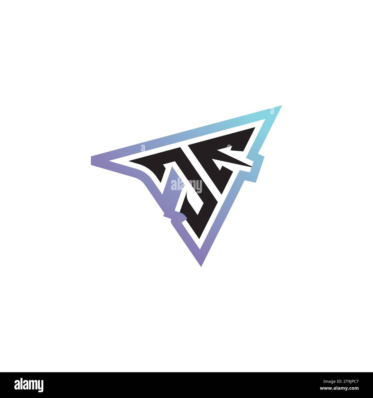 JE letter combination cool logo esport or gaming initial logo as a ...