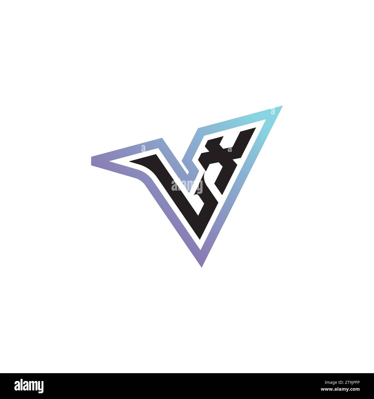 Lx gaming logo hi-res stock photography and images - Alamy