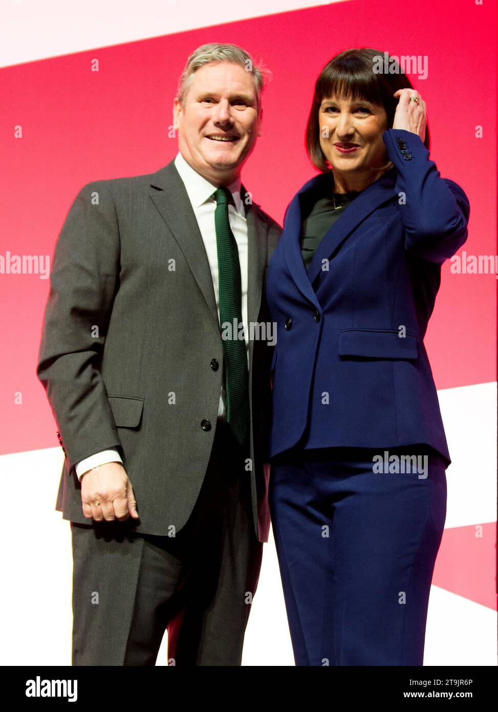 Keir Starmer, Leader of Labour party and Rachel Reeves Labour party ...