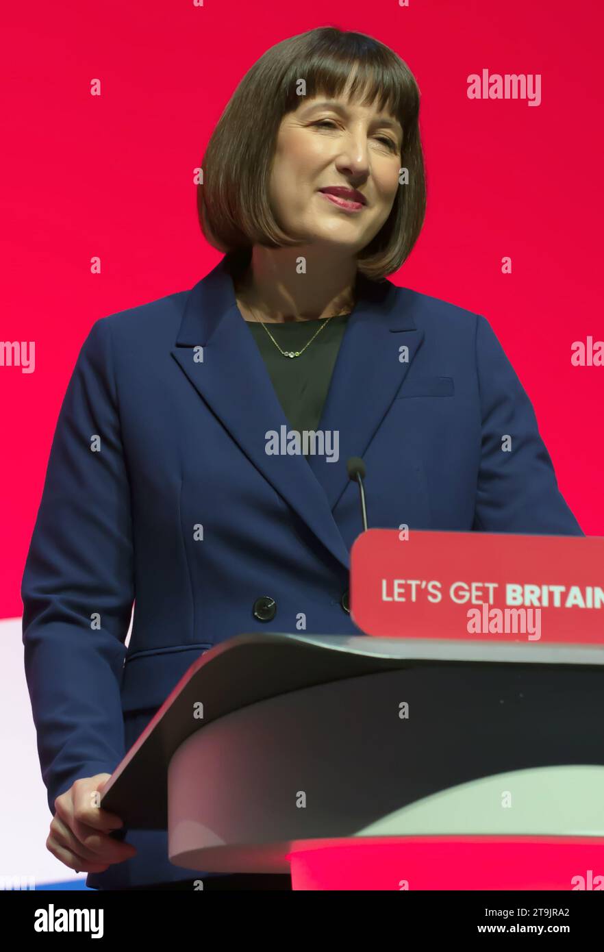 Rachel reeves conference speech hi-res stock photography and images - Alamy