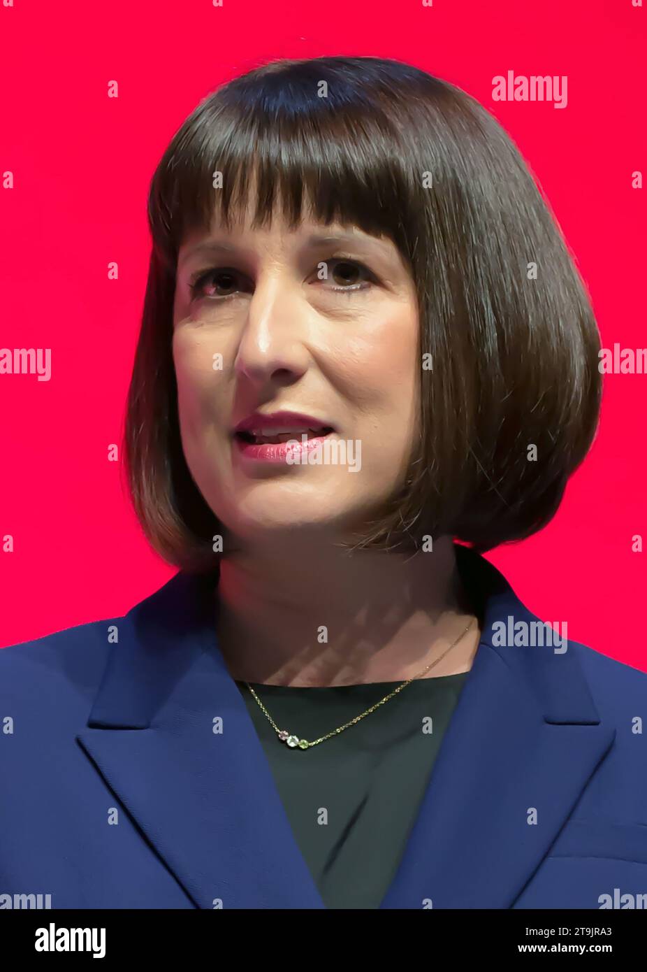 Rachel Reeves, Shadow Chancellor, Labour party delivers her speech on ...