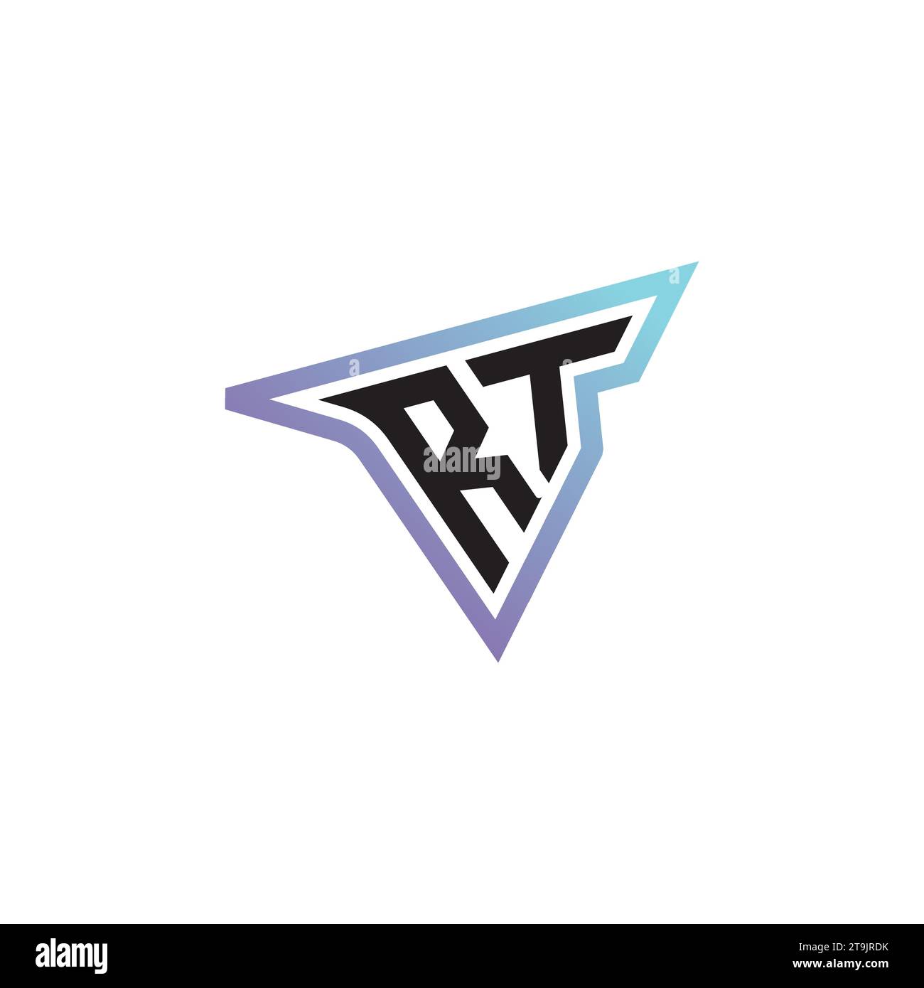 Letter rt logo hi-res stock photography and images - Alamy