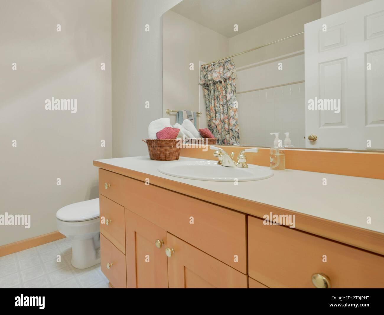 Modern residential bathroom interior hi-res stock photography and ...