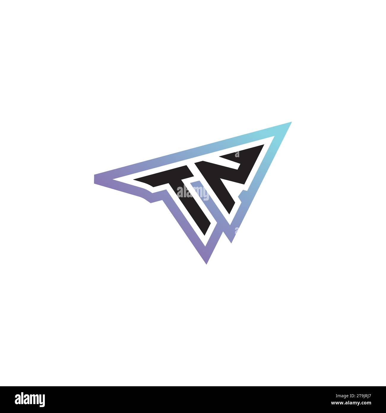 TZ letter combination cool logo esport or gaming initial logo as a ...