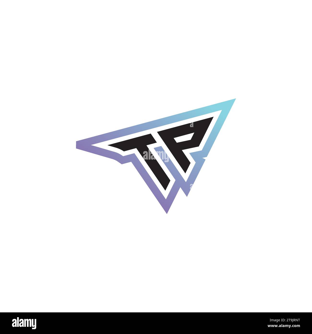 TP letter combination cool logo esport or gaming initial logo as a ...