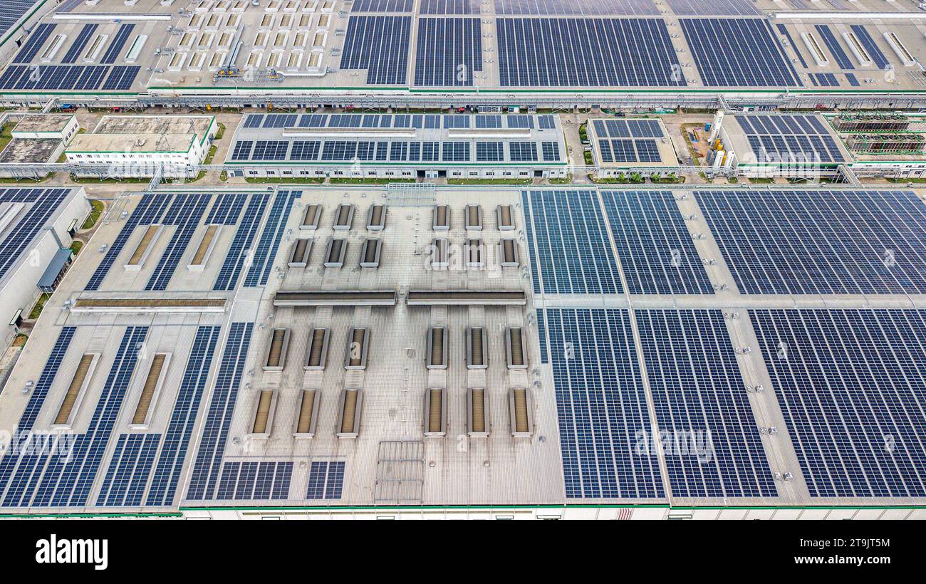 (231126) -- CHONBURI, Nov. 26, 2023 (Xinhua) -- This aerial photo taken on Nov. 7, 2023 shows ...