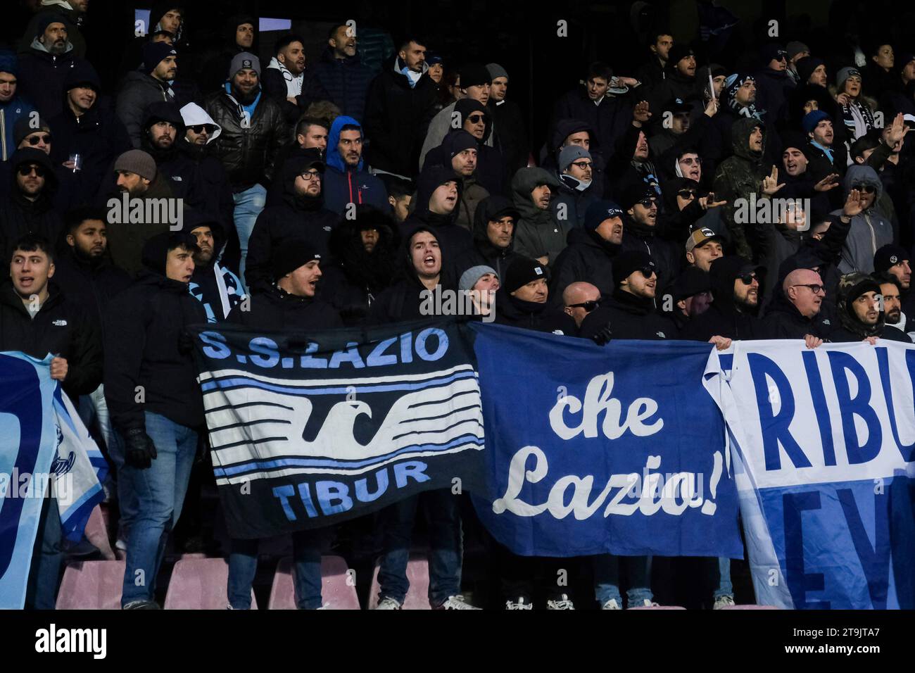 Supporters ss lazio during the Serie A football match between Unione ...