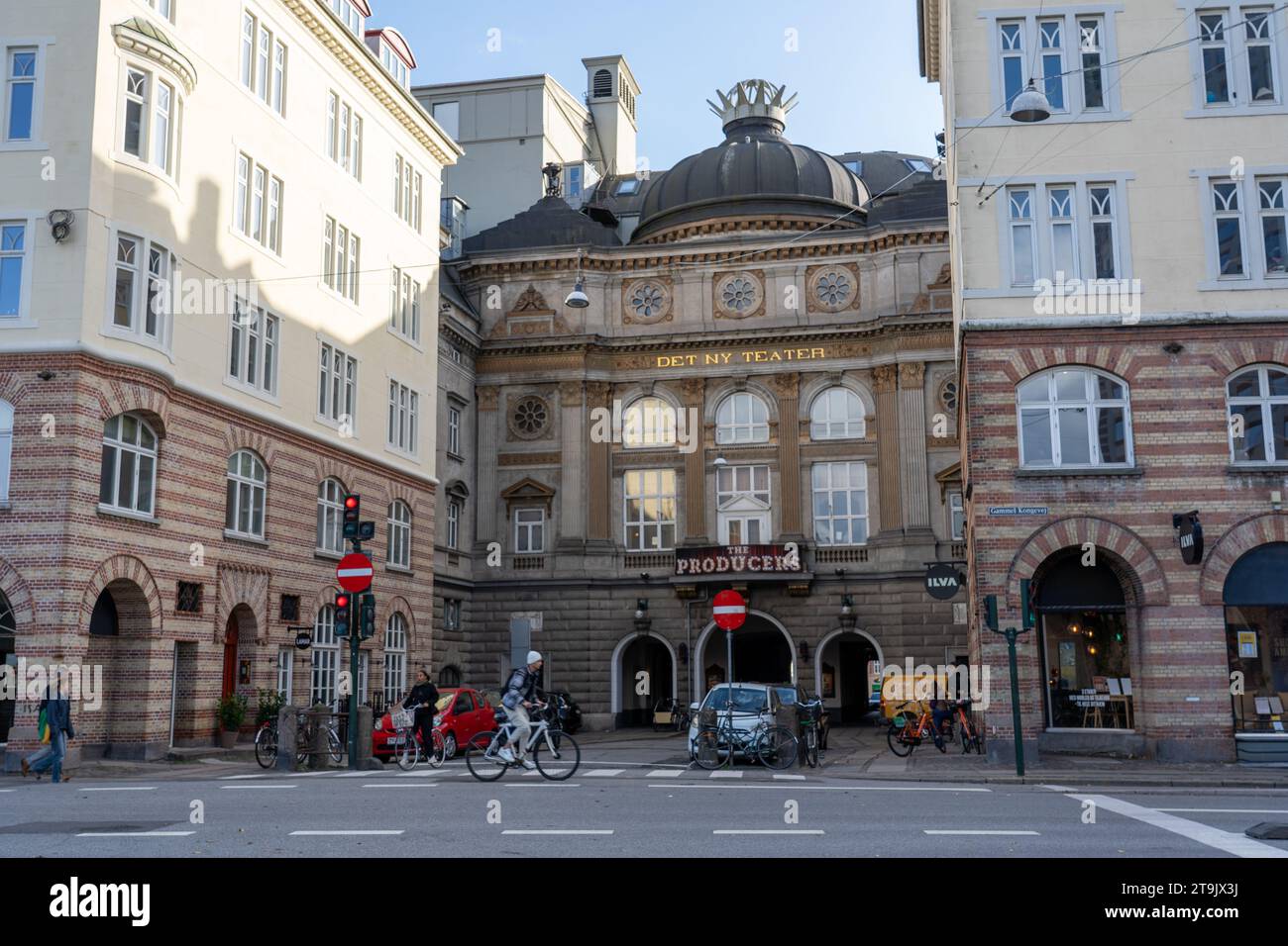 Theater Det Ny Teater in Copenhagen Stock Photo - Alamy