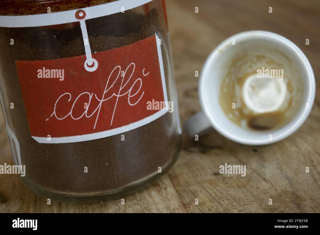 Empty coffee jar hi-res stock photography and images - Alamy