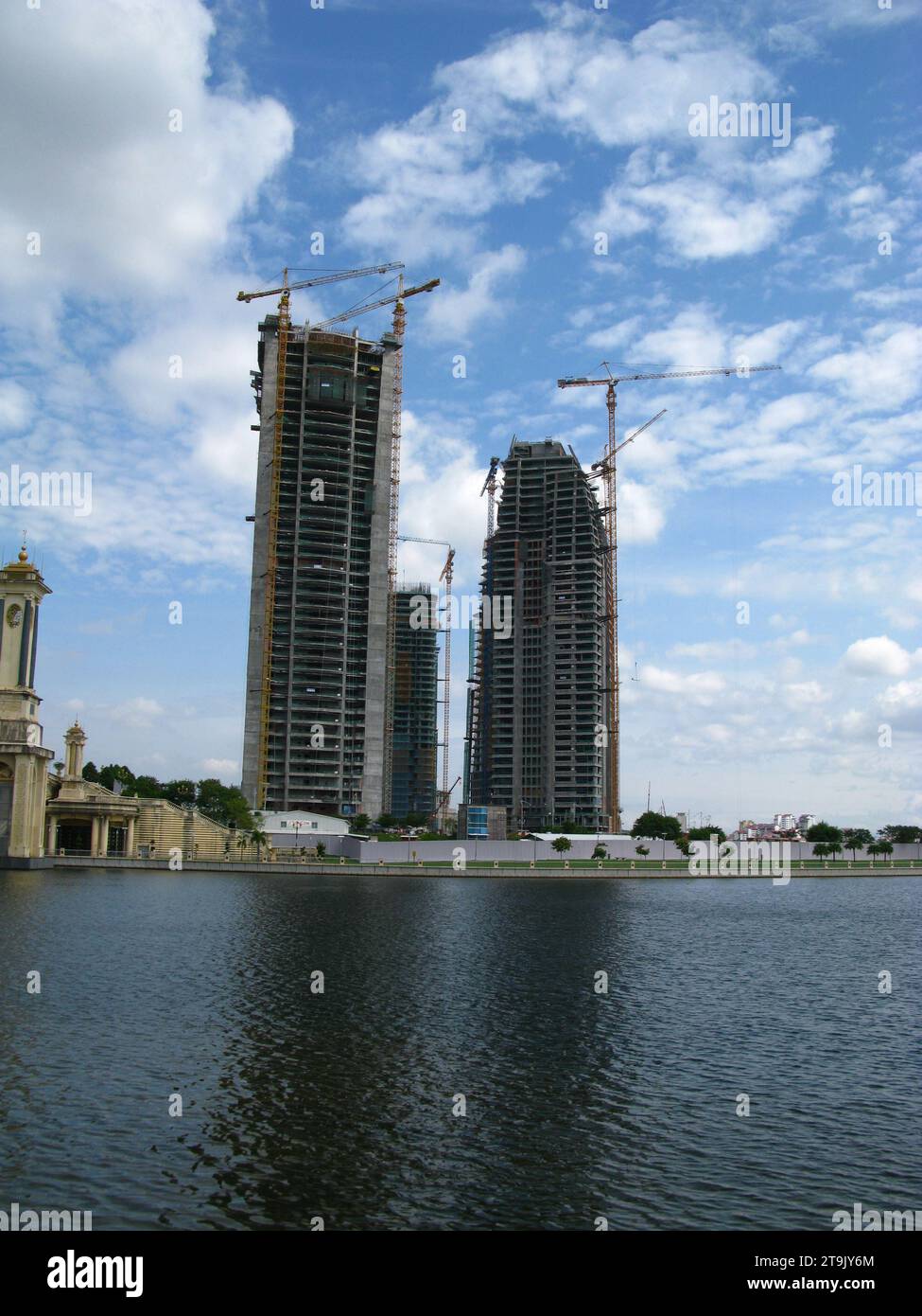 The modern building in the center of Putrajaya, Malaysia Stock Photo ...