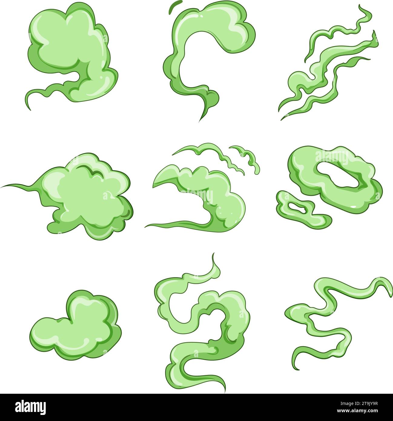 smell fart set cartoon vector illustration Stock Vector Image & Art - Alamy