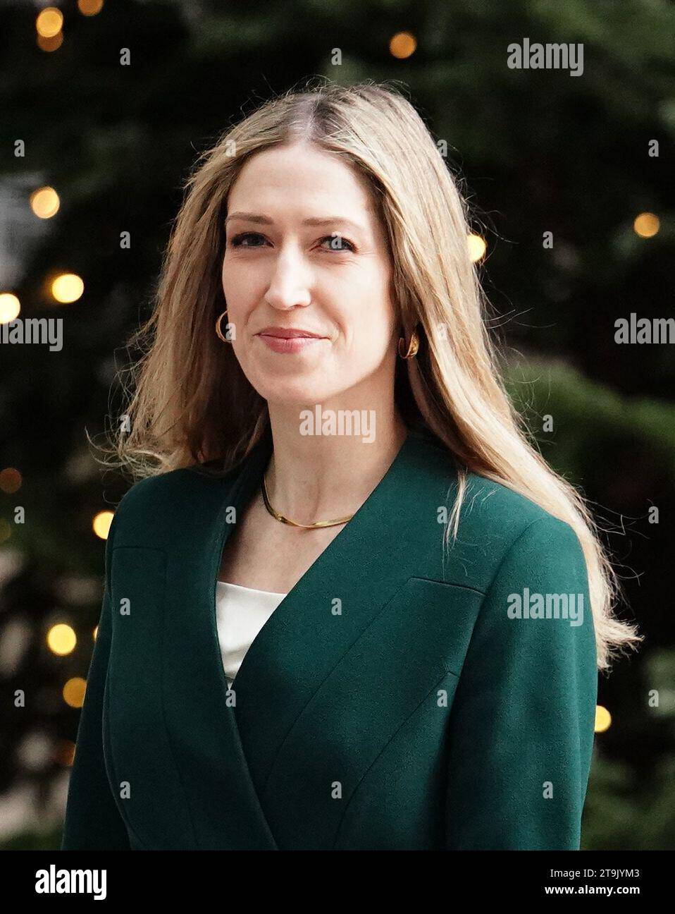 Chief Secretary to the Treasury Laura Trott arrives at BBC Broadcasting ...
