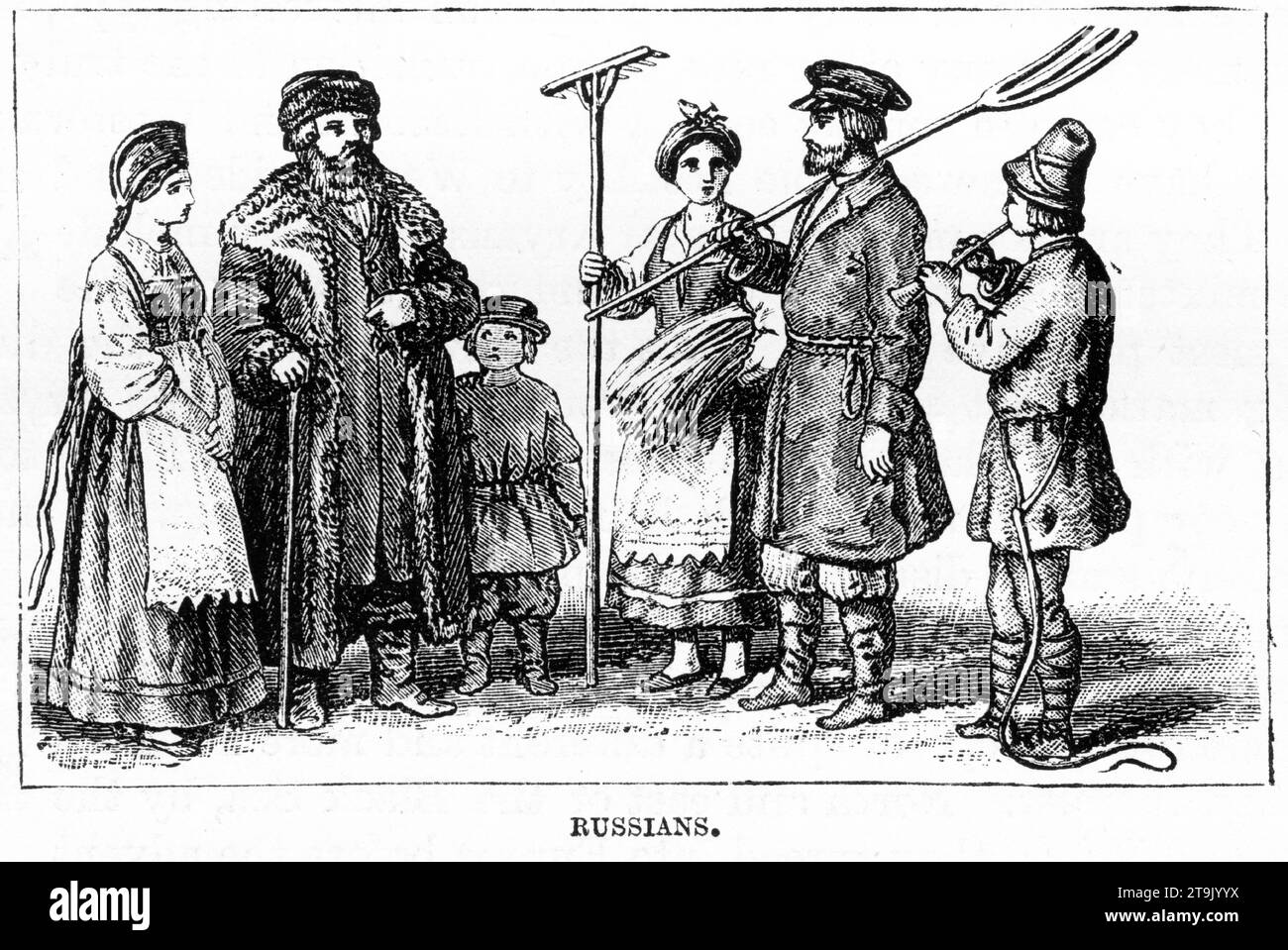 Russian peasants hi-res stock photography and images - Alamy