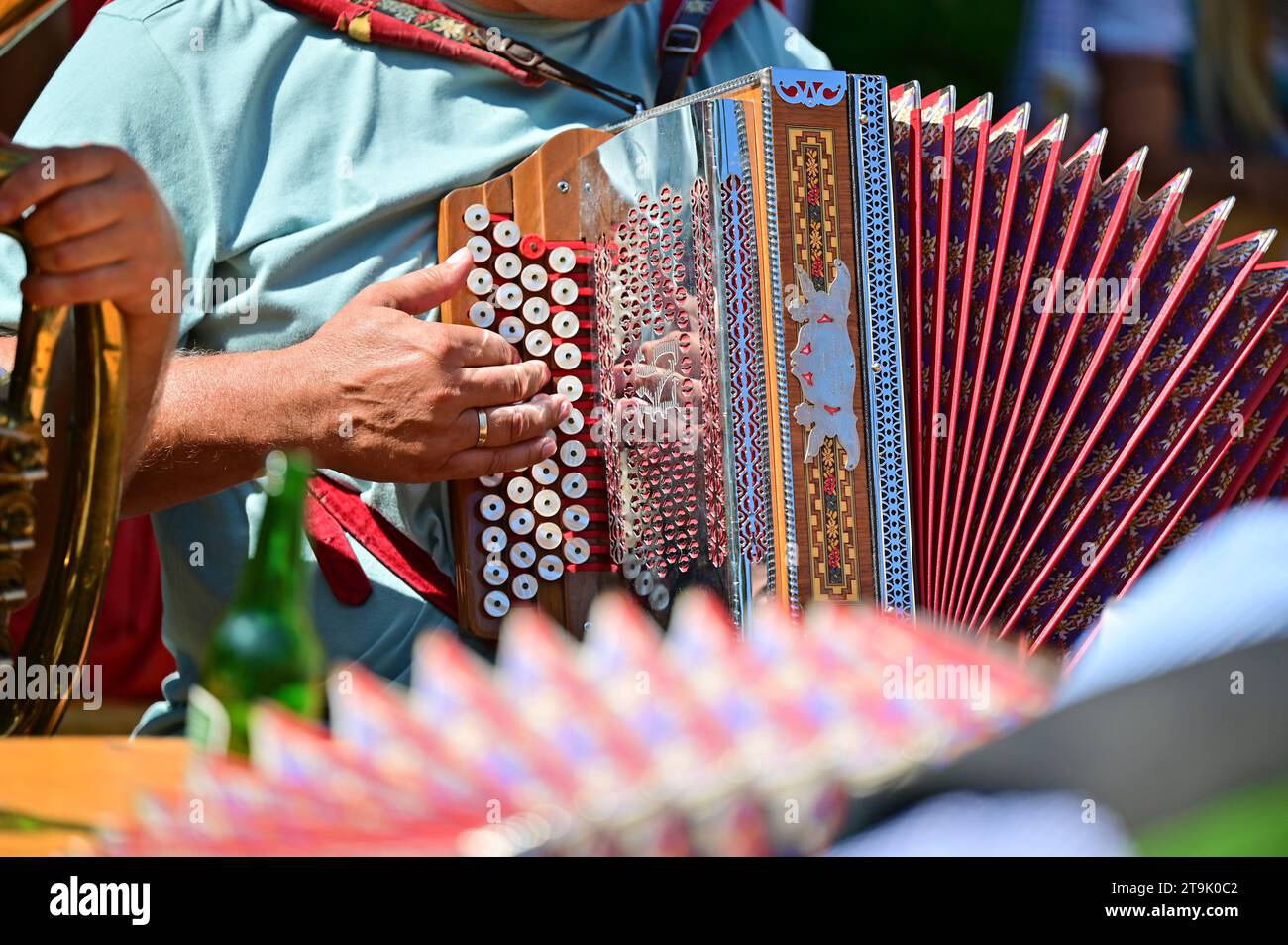 Styrian harmonica - a typical musical instrument in the Salzkammergut ...