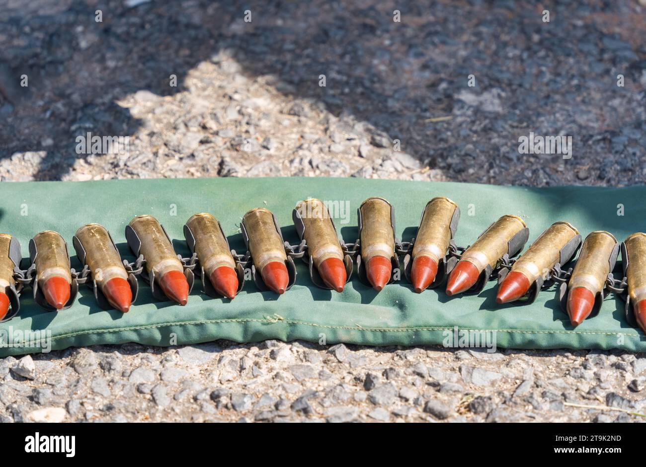 Bullets machine gun aircraft hi-res stock photography and images - Alamy