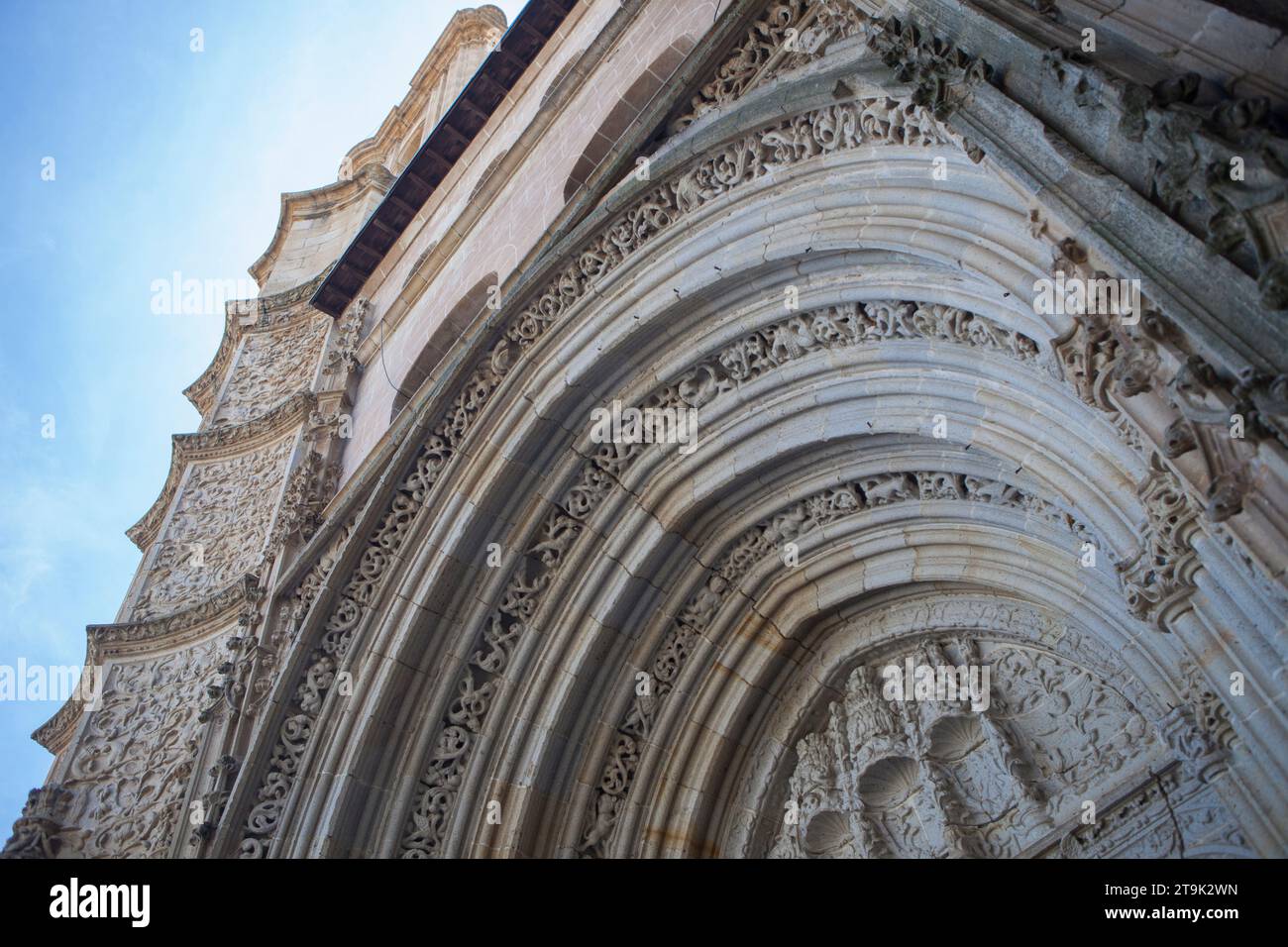 Coria Cathedral of Our Lady of Assumption, Caceres, Spain. Southern ...