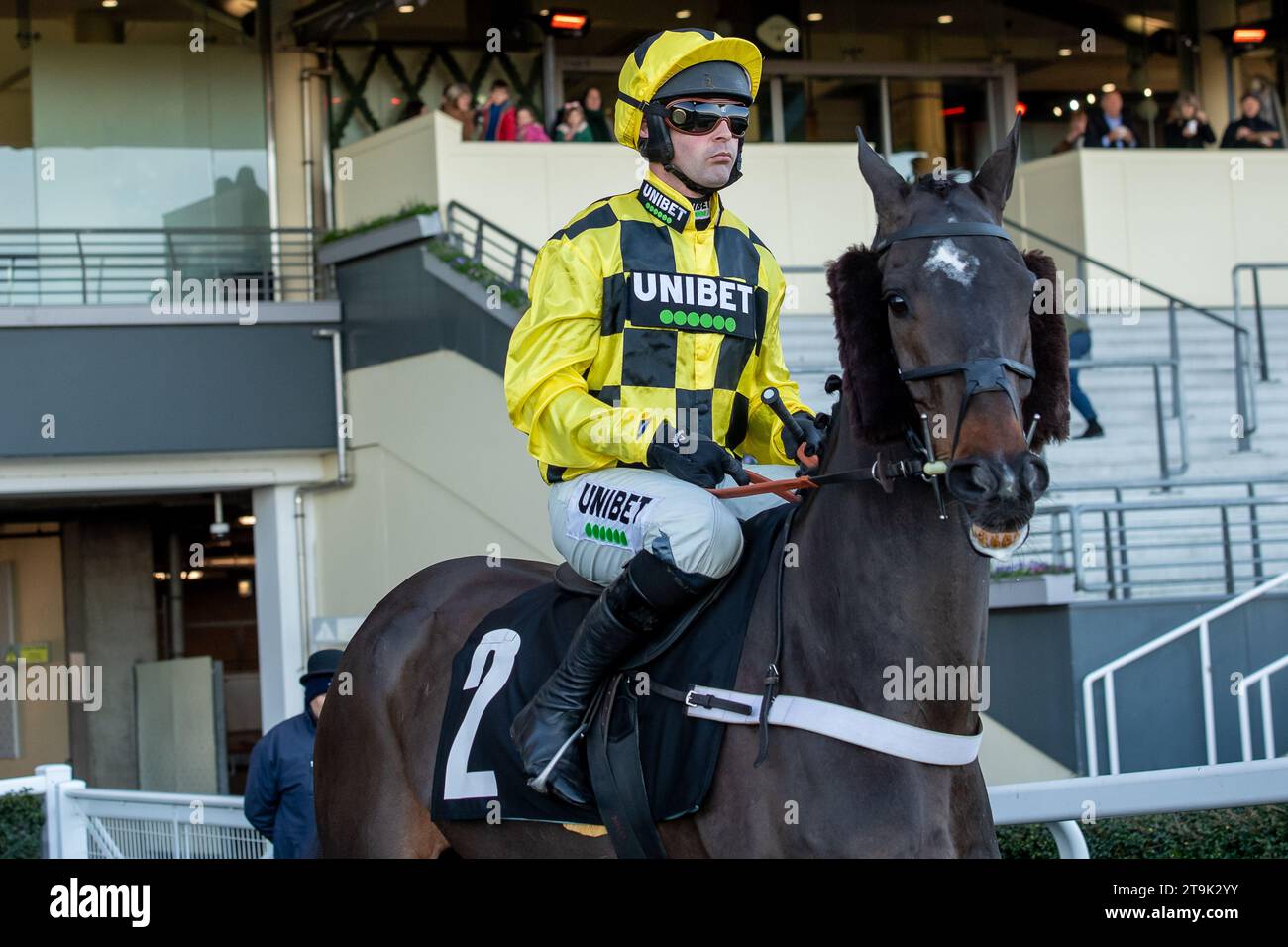 Ascot, UK. 25th November, 2023.Horse Shishkin ridden by jockey Nico de ...